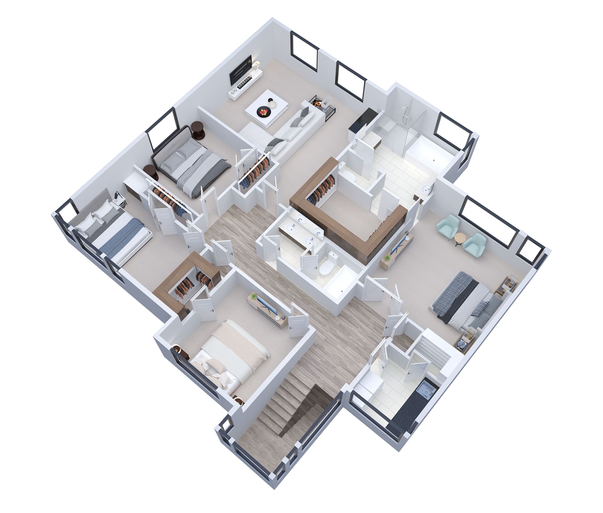 3D Floor Plan Design Services by The 2D3D Floor Plan Company - Architizer