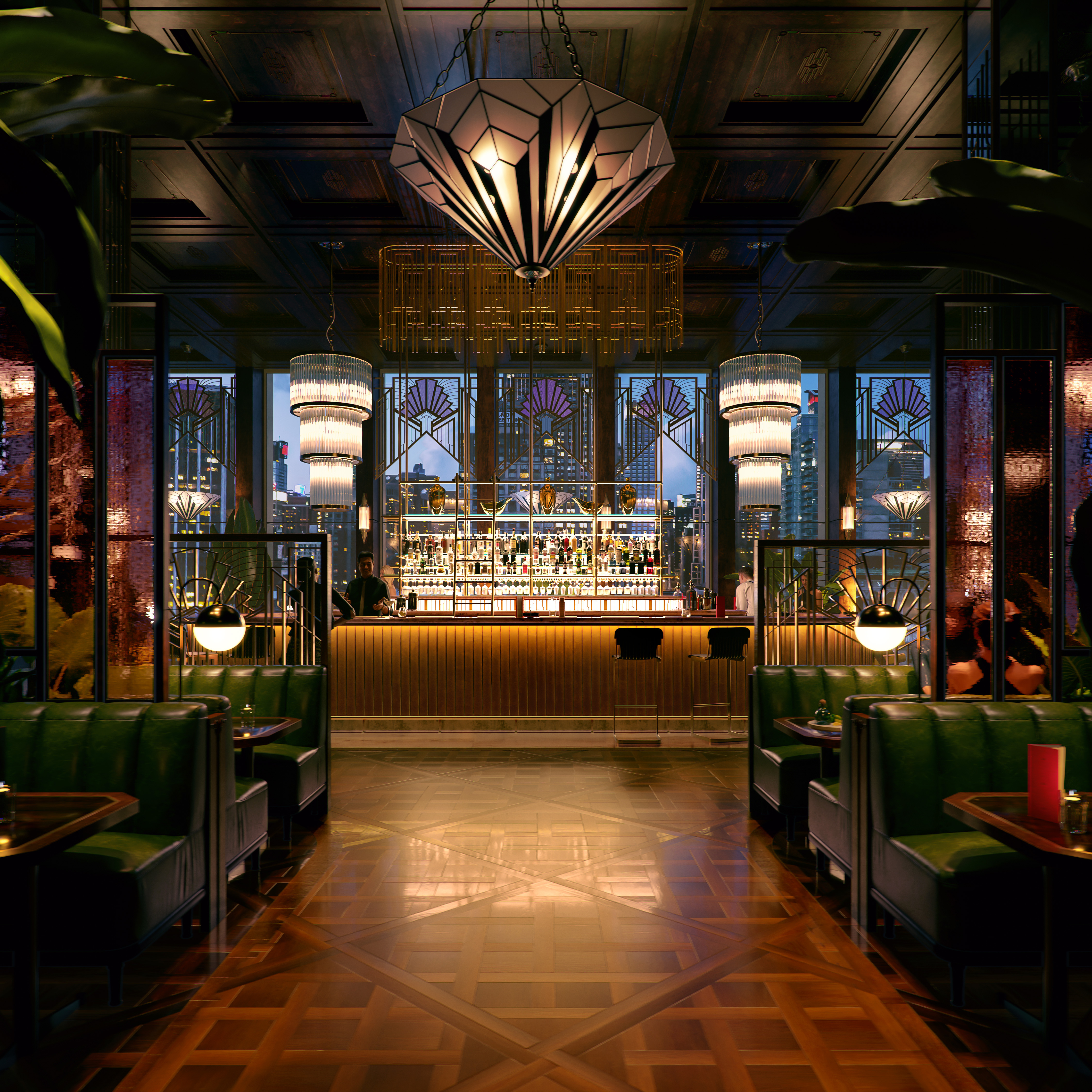 New York Art Deco Bar by F10 Studios - Architizer