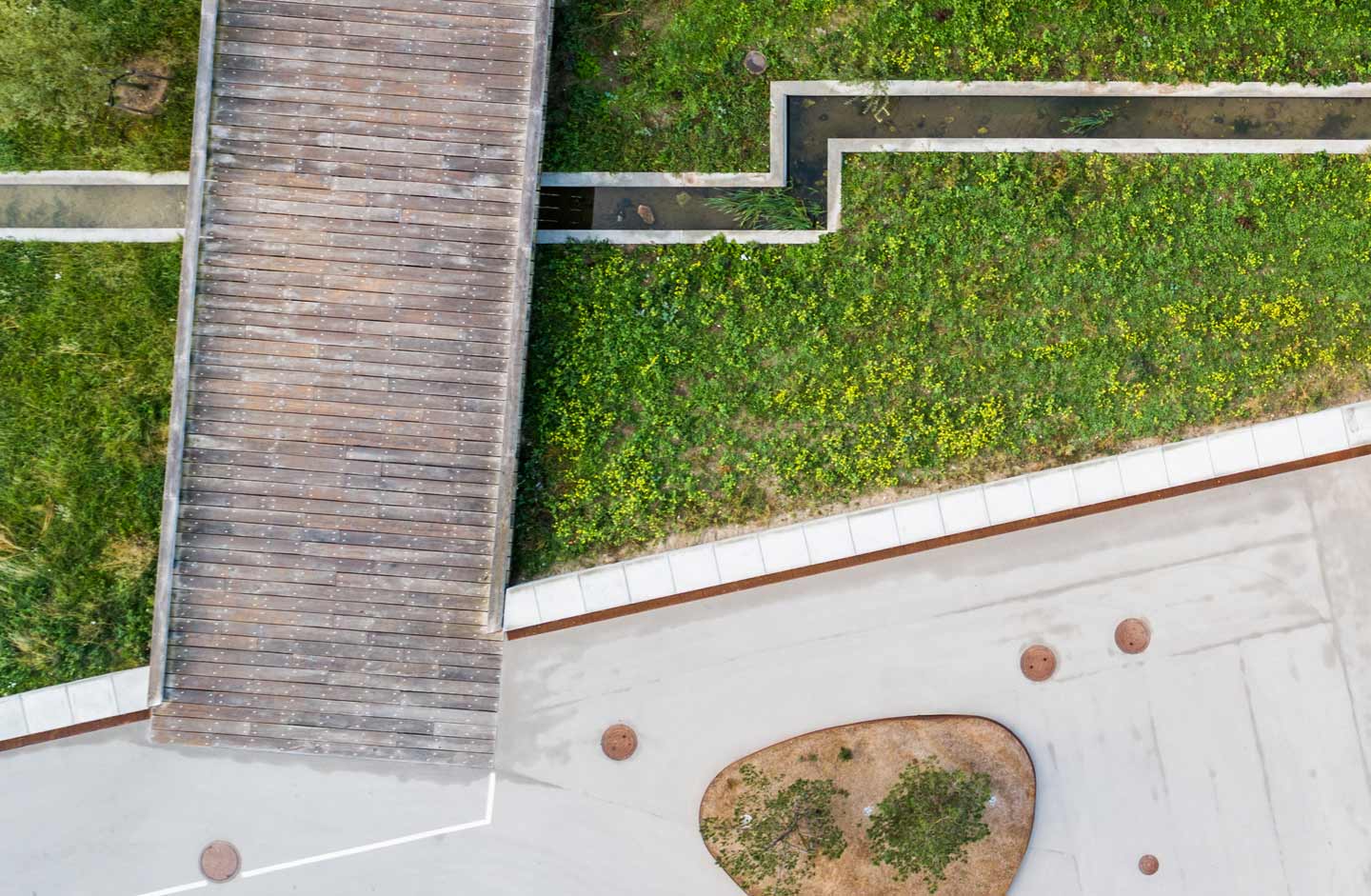 Urban common in the Arena quarter by Gottlieb Paludan Architects ...
