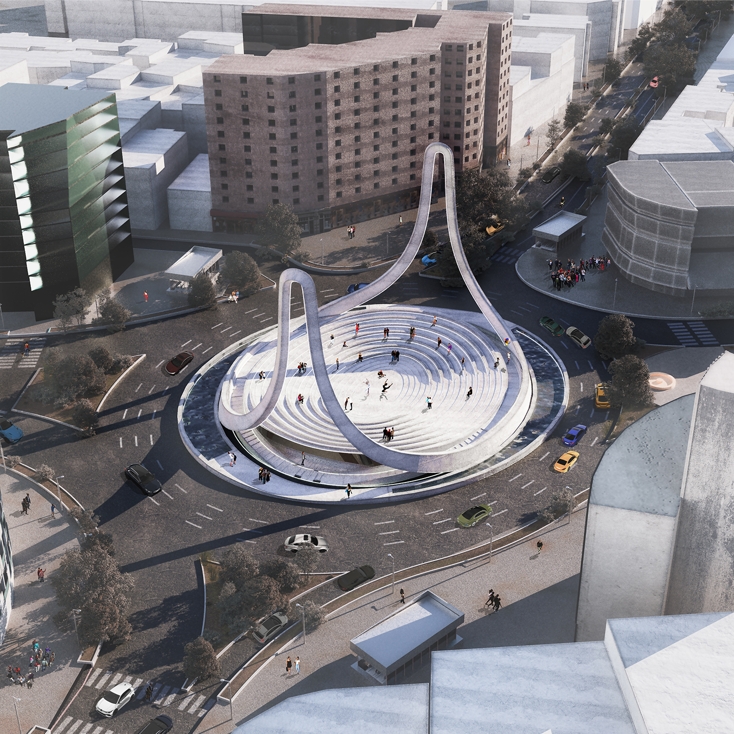 VALIASR Square by HABIBEH MADJDABADI Architecture Studio - Architizer