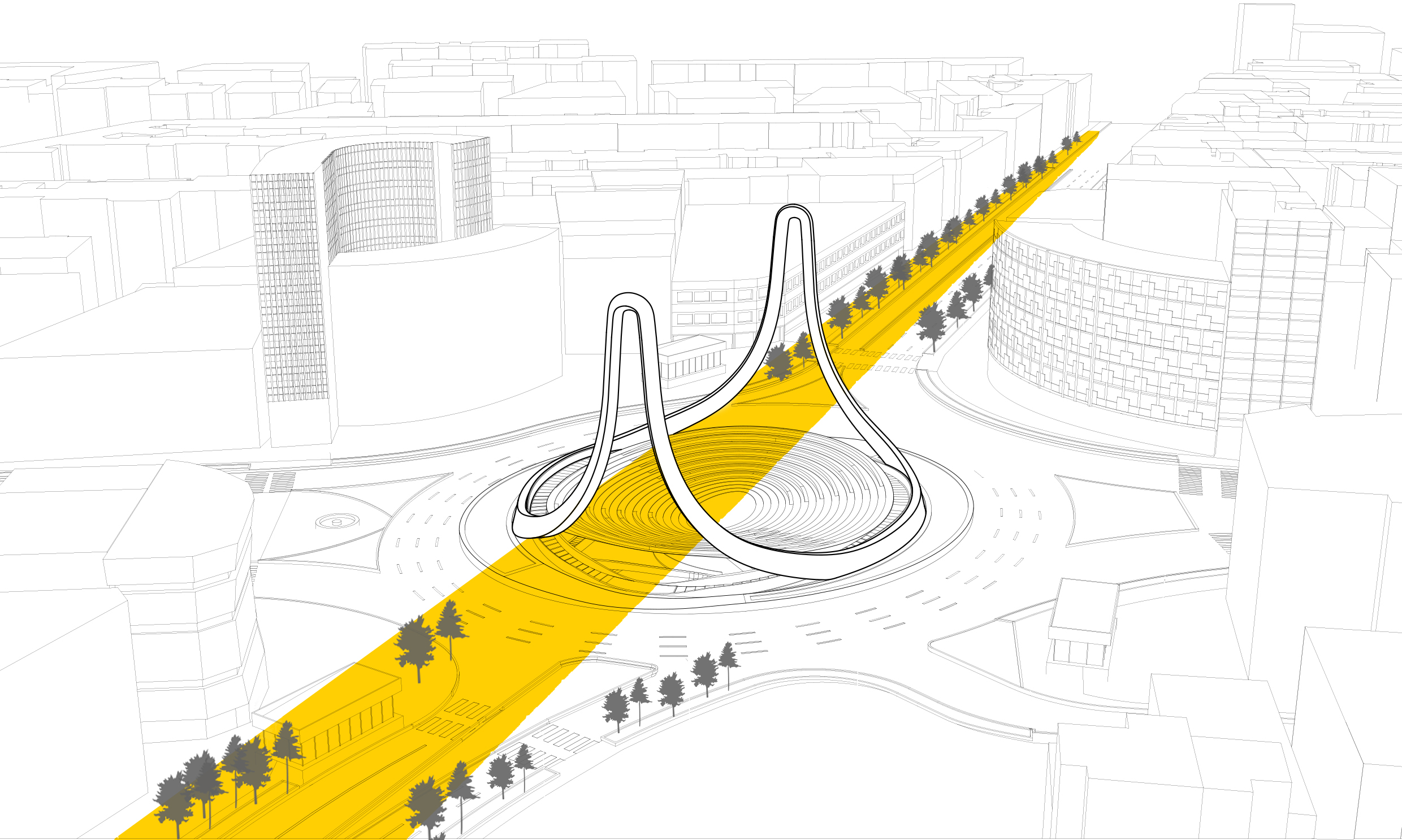 VALIASR Square by HABIBEH MADJDABADI Architecture Studio - Architizer