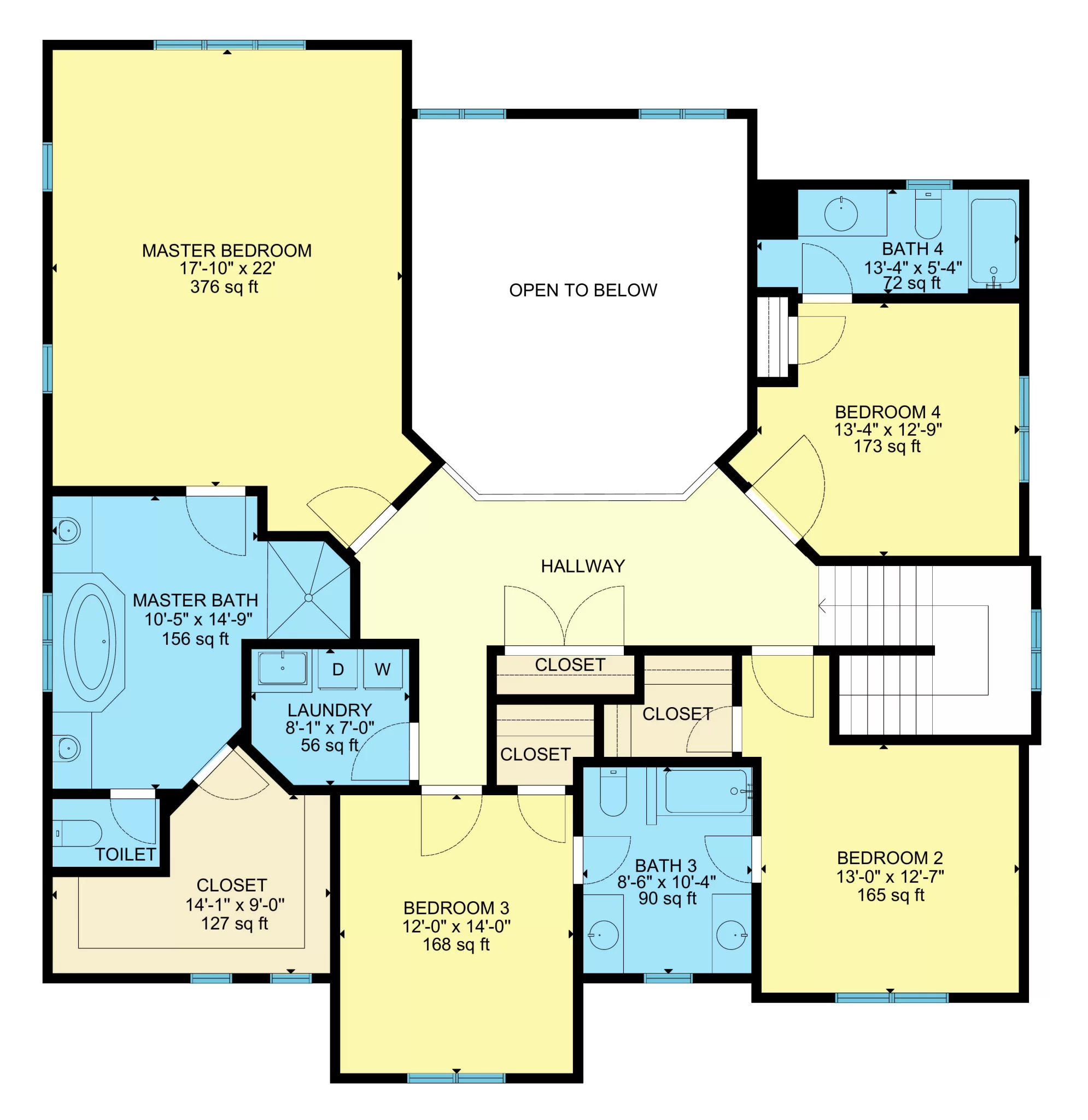 2D Colored Floor Plans by The 2D3D Floor Plan Company - Architizer