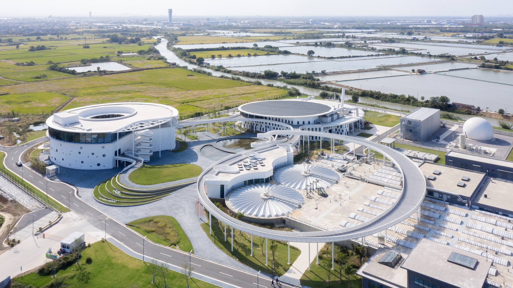 Concept WRRF Yixing (Water Resource Recovery Facility) by SUP Atelier ...