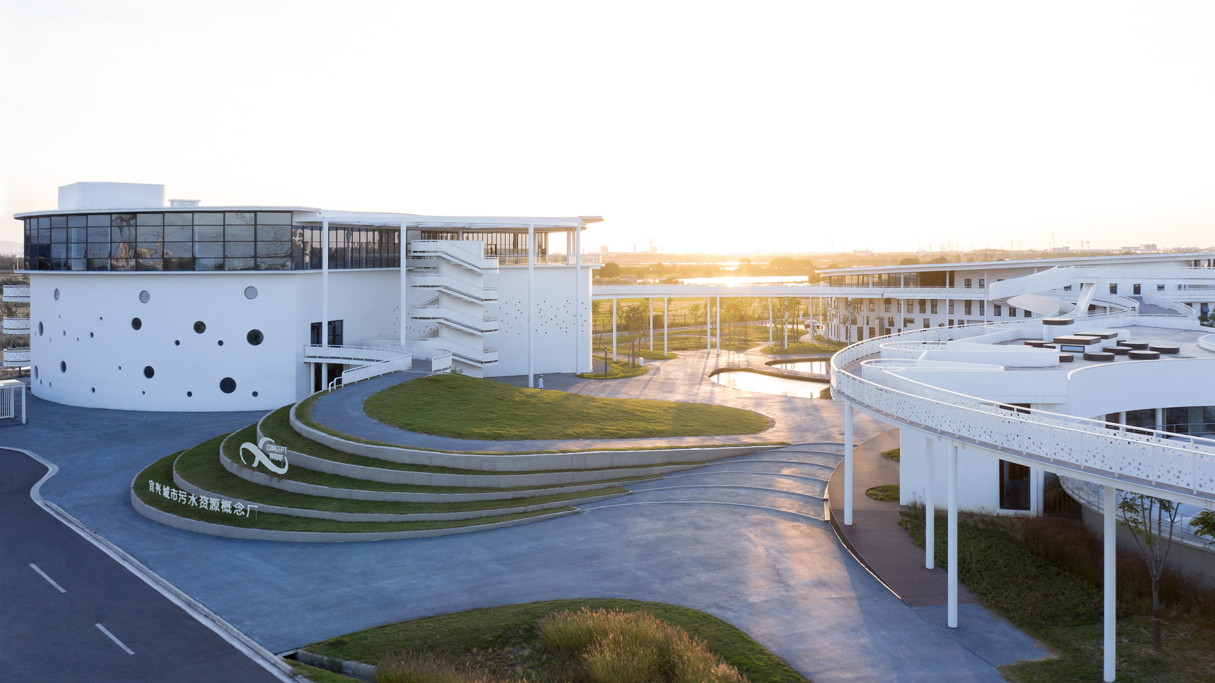 Concept WRRF Yixing (Water Resource Recovery Facility) by SUP Atelier ...