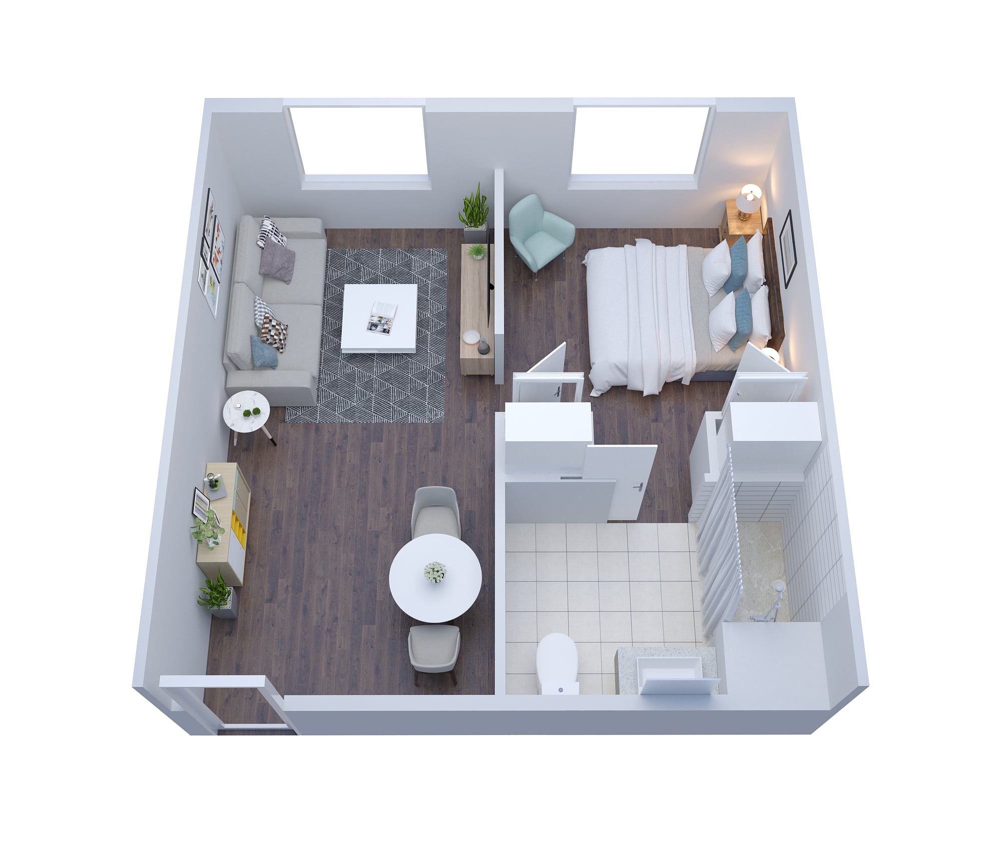 Memory Care 3D Floor Plans by The 2D3D Floor Plan Company - Architizer