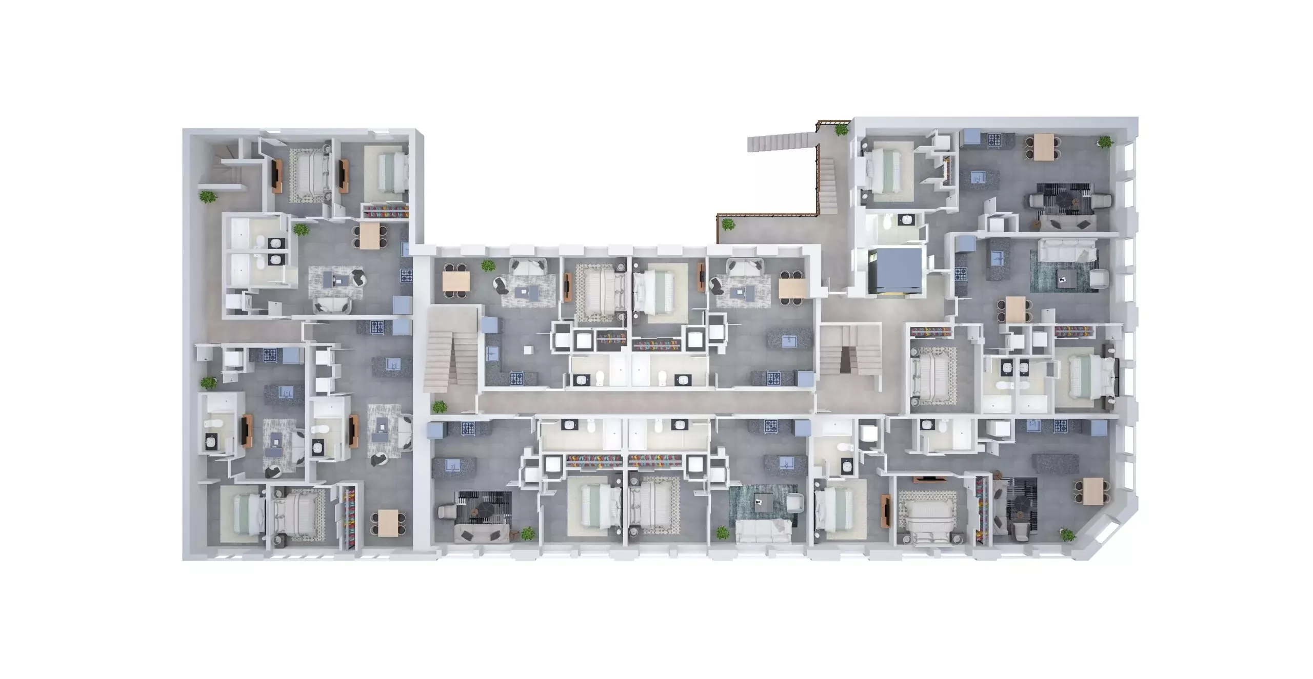 Commercial 3D Floor Plans by The 2D3D Floor Plan Company - Architizer