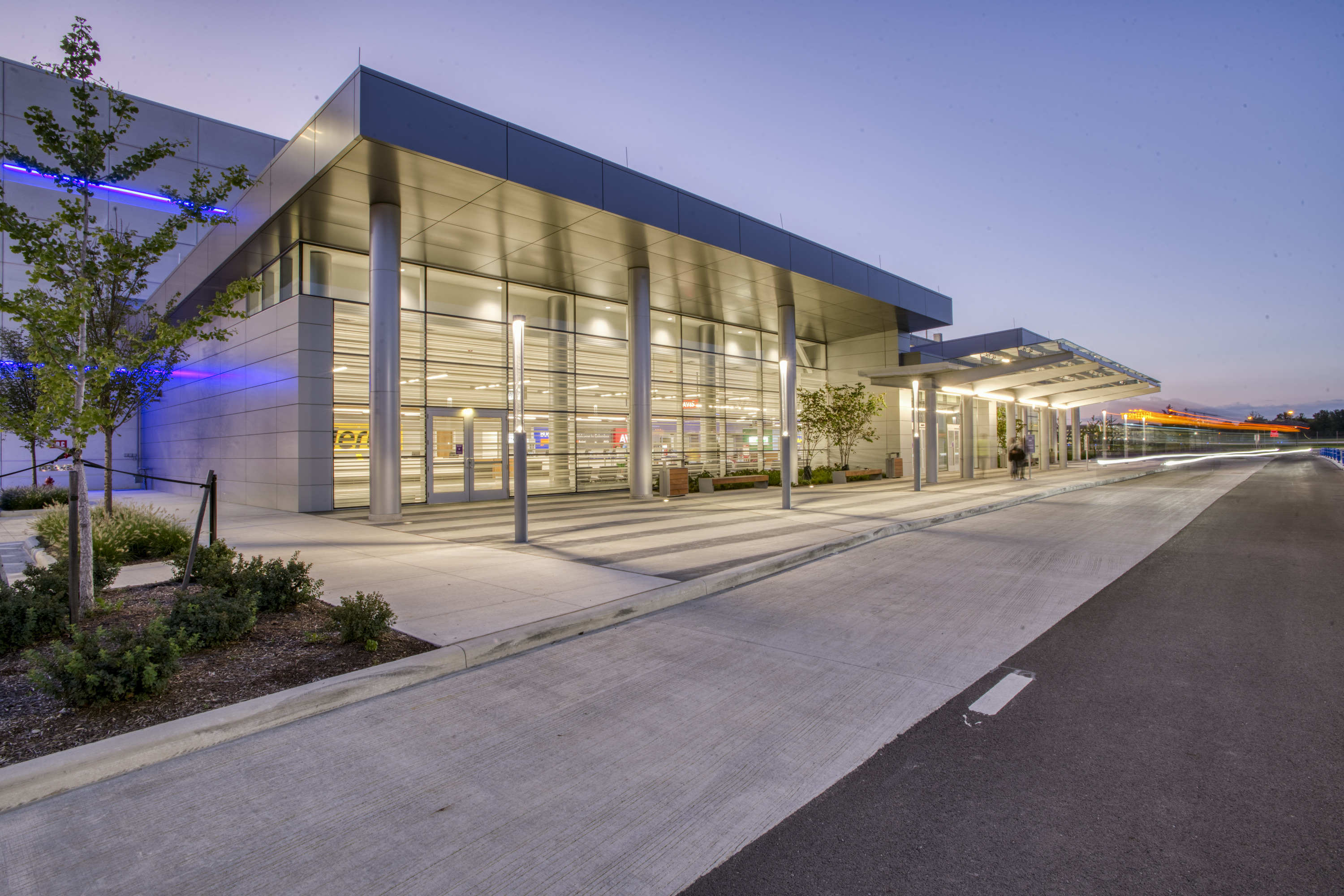Consolidated Rental Car (CONRAC) Facility at John Glenn Columbus ...