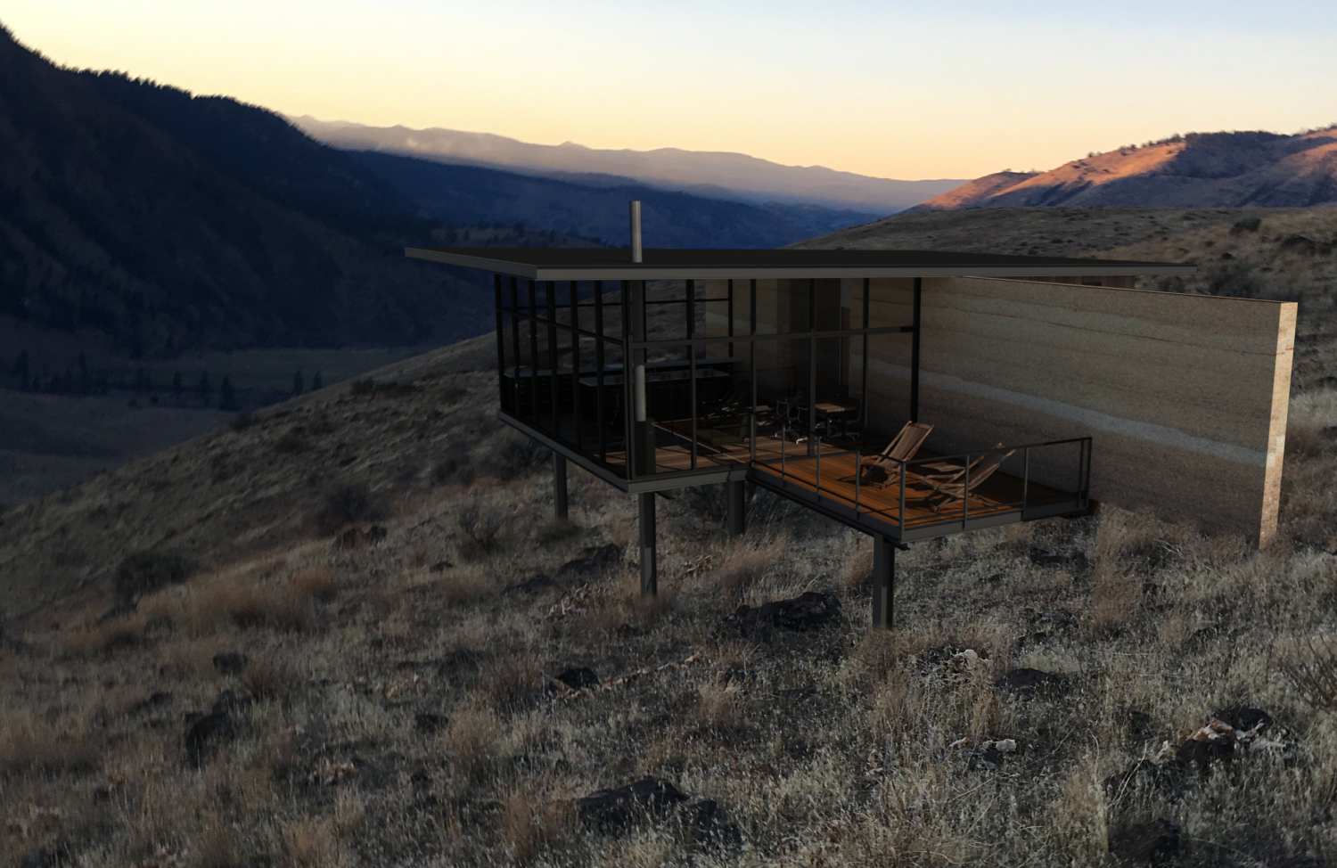 Tieton Canyon Cabin by Rain City Architecture - Architizer