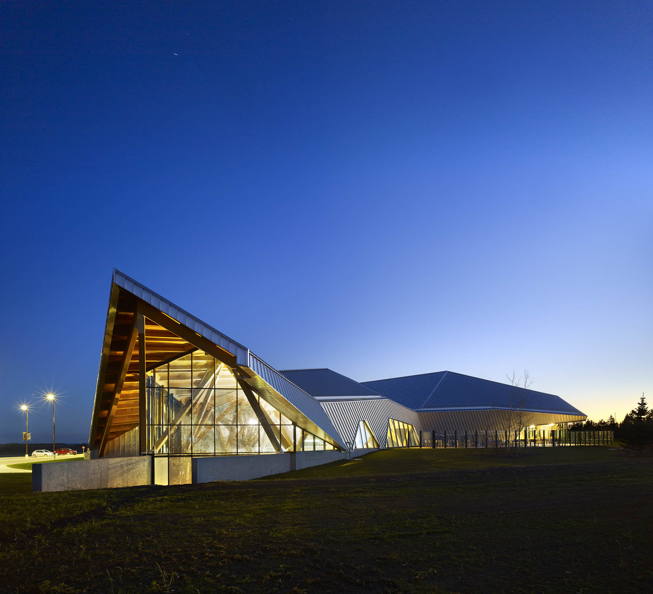 The Philip J. Currie Dinosaur Museum by Teeple Architects - Architizer
