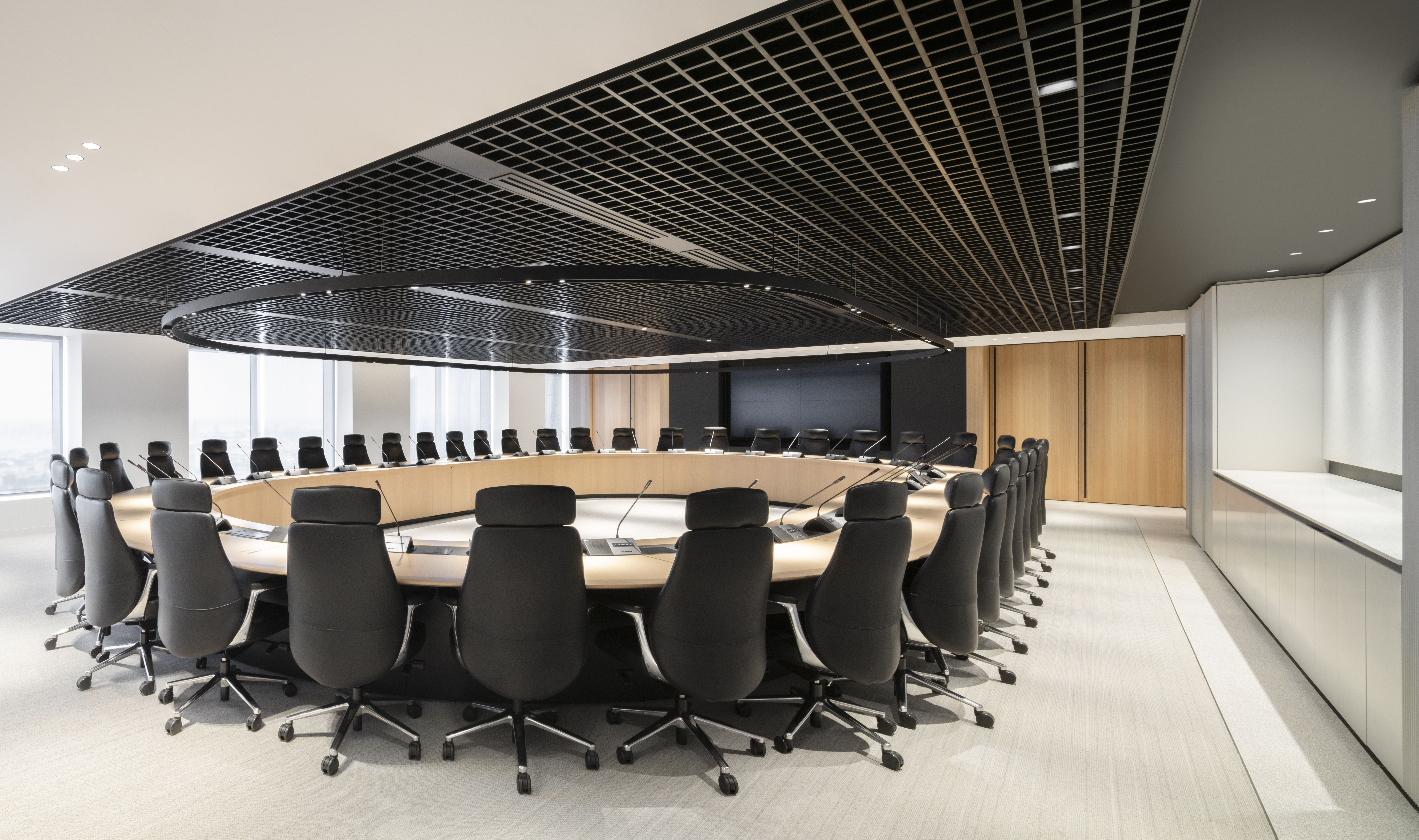 Mouvement Desjardins- Executive floors by Provencher_Roy - Architizer