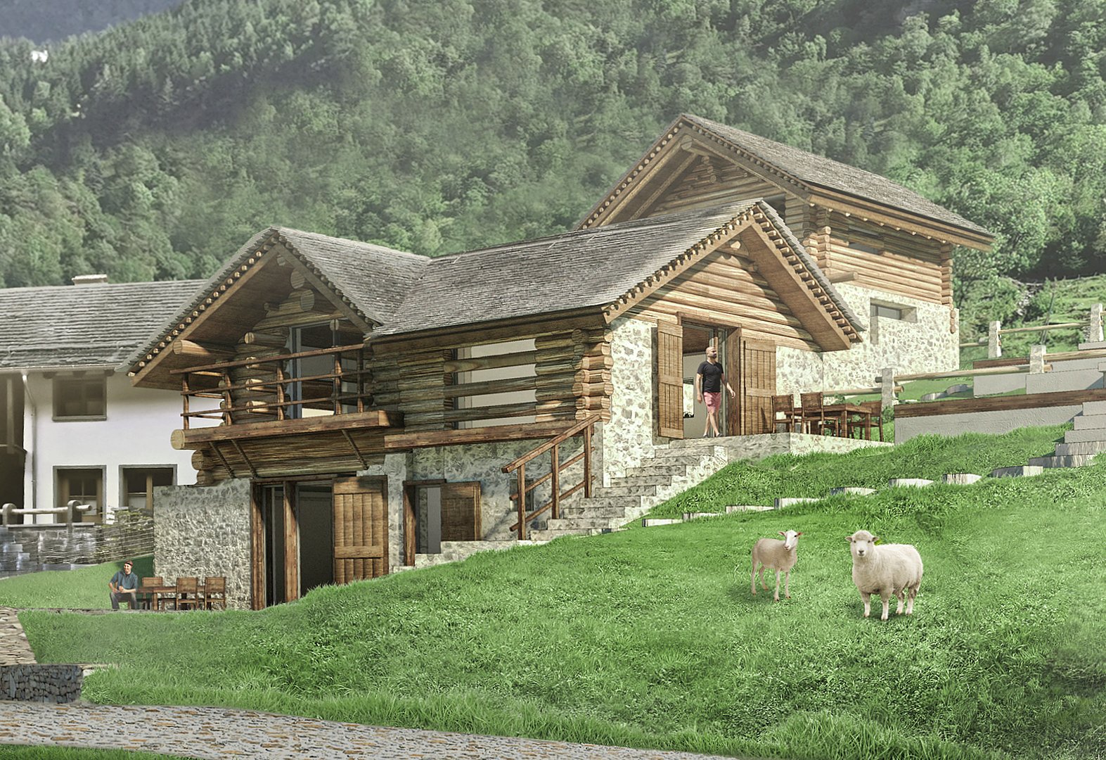 Revitalization of historic buildings in Switzerland by BXB studio ...