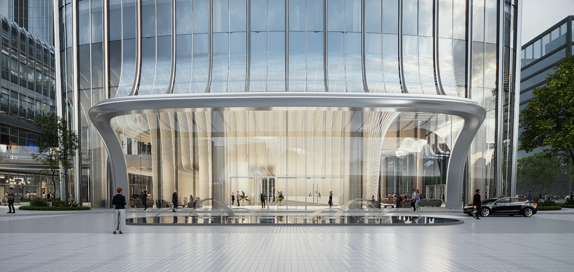 Aedas-Designed Double Twin Towers Complex Setting Itself to be The ...