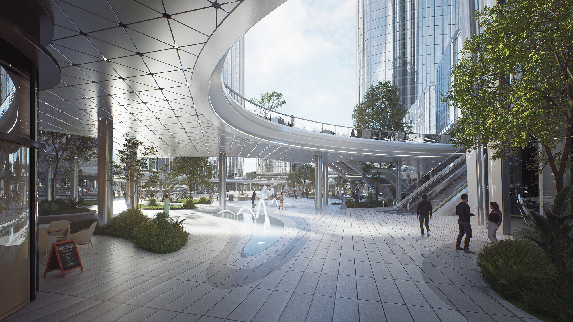 Aedas-Designed Double Twin Towers Complex Setting Itself to be The Future Landmark by Aedas ...