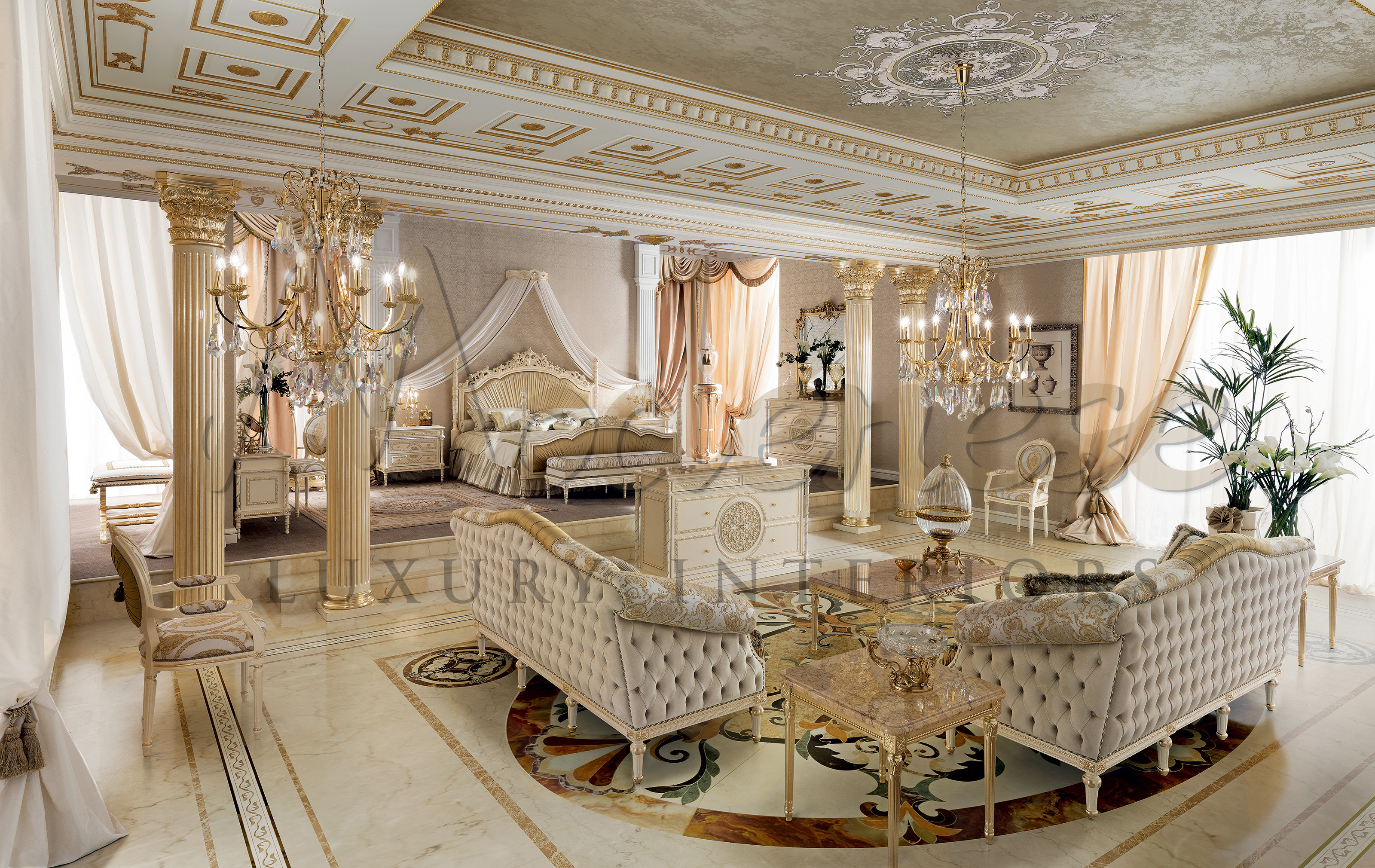 CLASSY BEDROOM INTERIOR DESIGN IN DUBAI by MODENESE Luxury Interiors ...