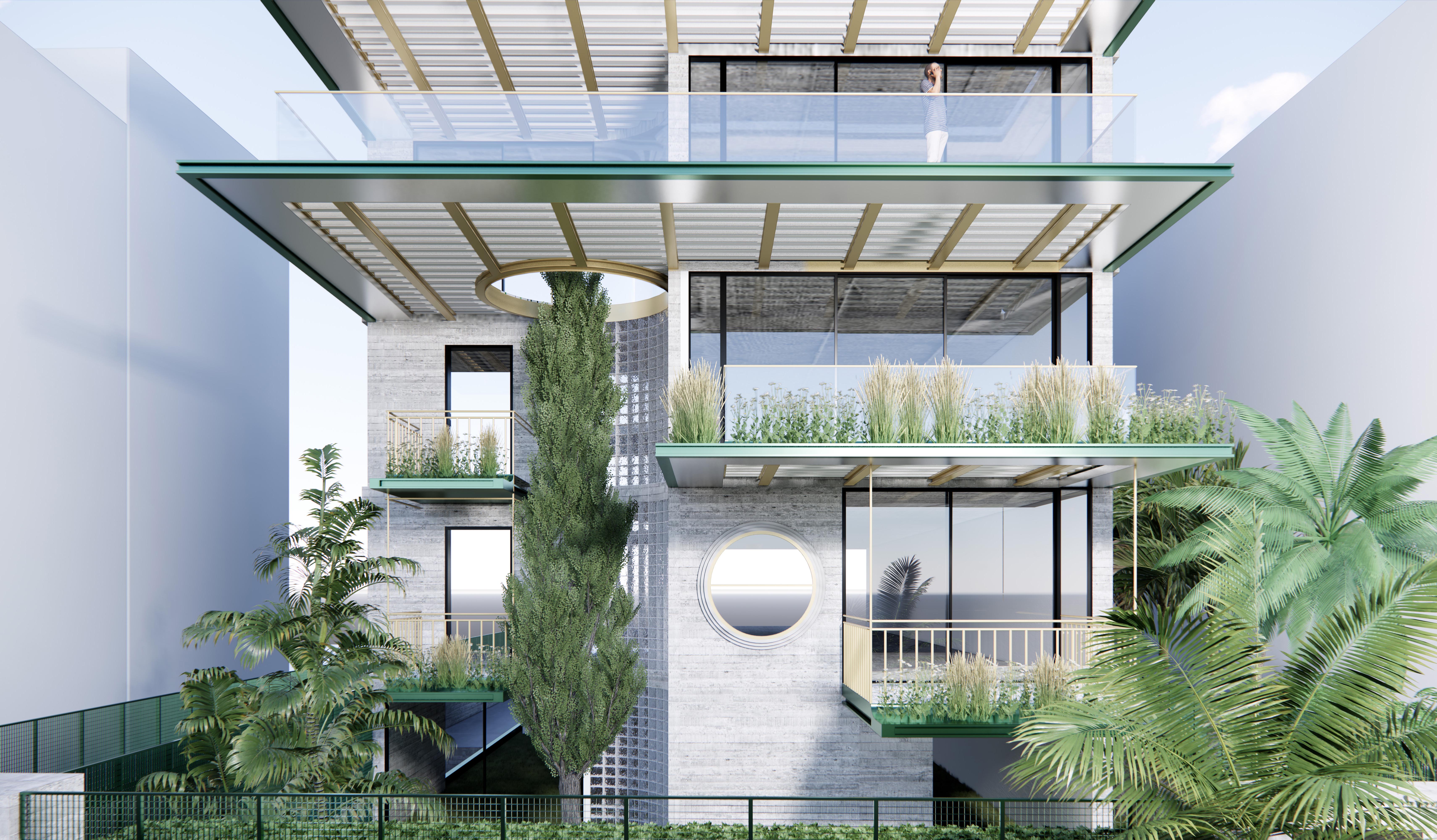 Apartment Building in Glyfada II by Oikonomakis Siampakoulis architects ...