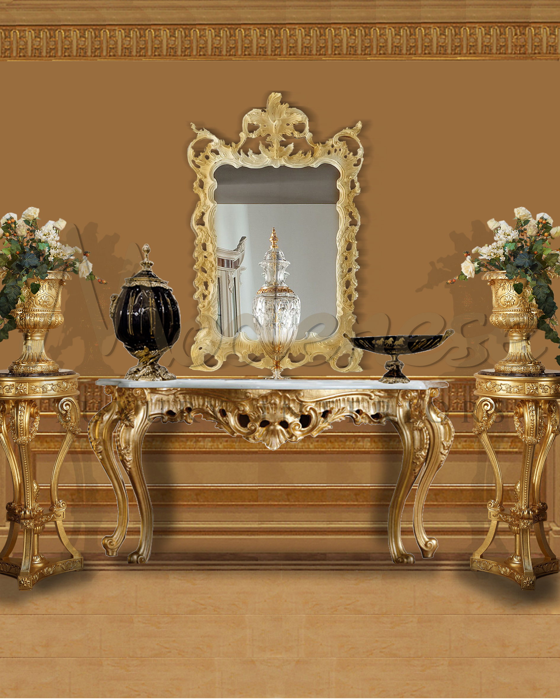 HOME ENTRANCE AND HALLWAY INTERIOR DESIGN IDEA by MODENESE Luxury ...