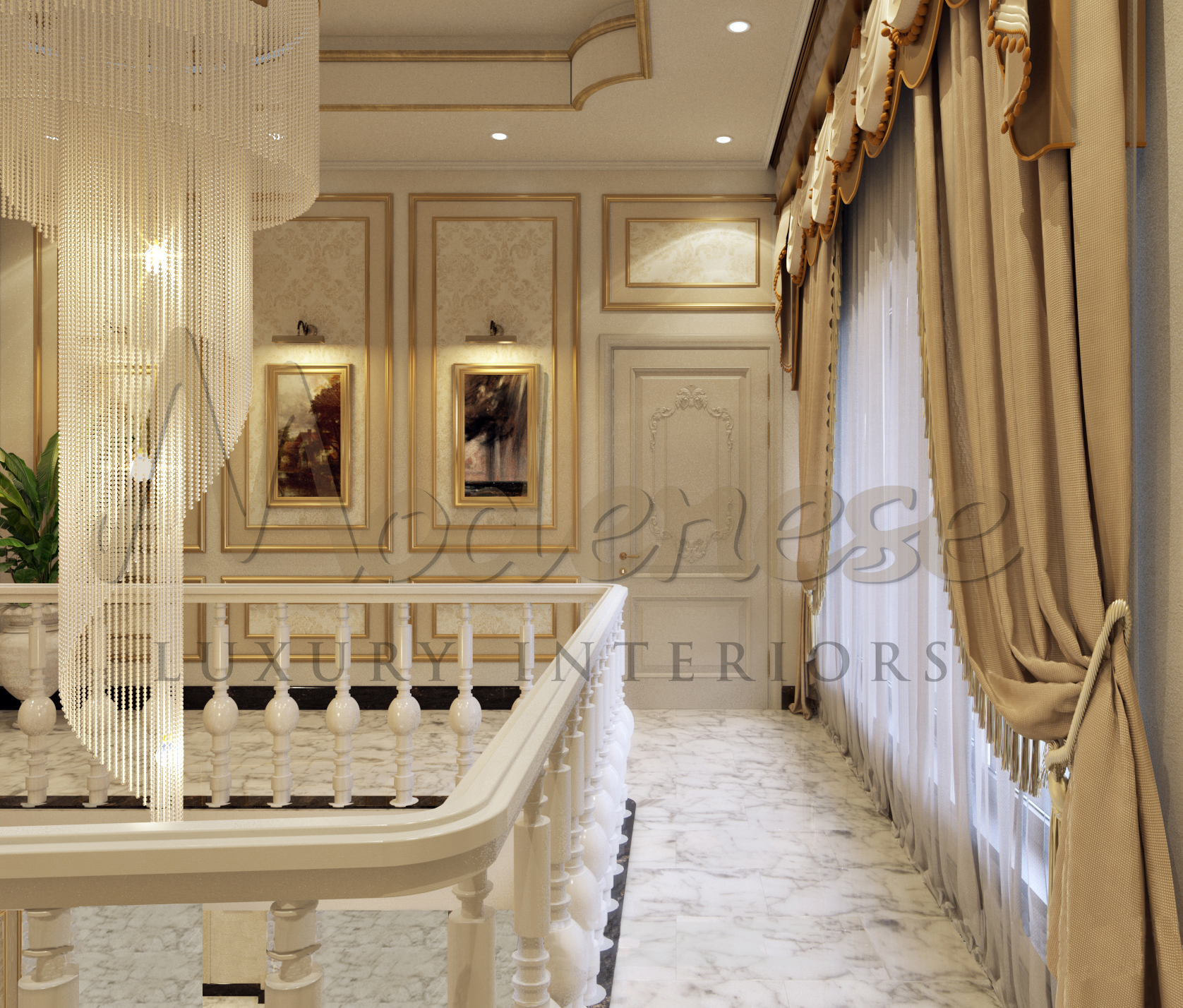 HOME ENTRANCE AND HALLWAY INTERIOR DESIGN IDEA by MODENESE Luxury ...