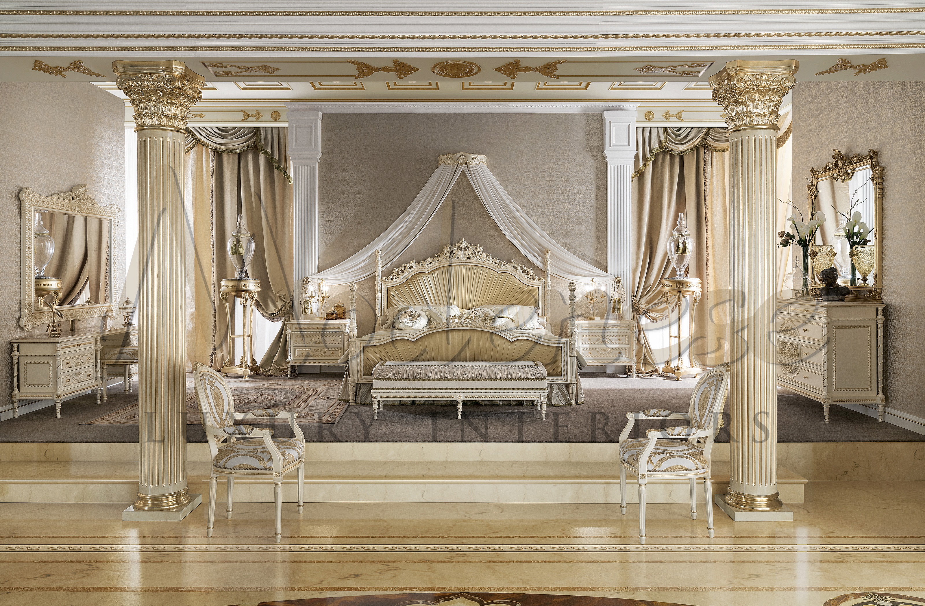 TOP LUXURY BEDROOM INTERIOR DESIGN by MODENESE Luxury Interiors ...