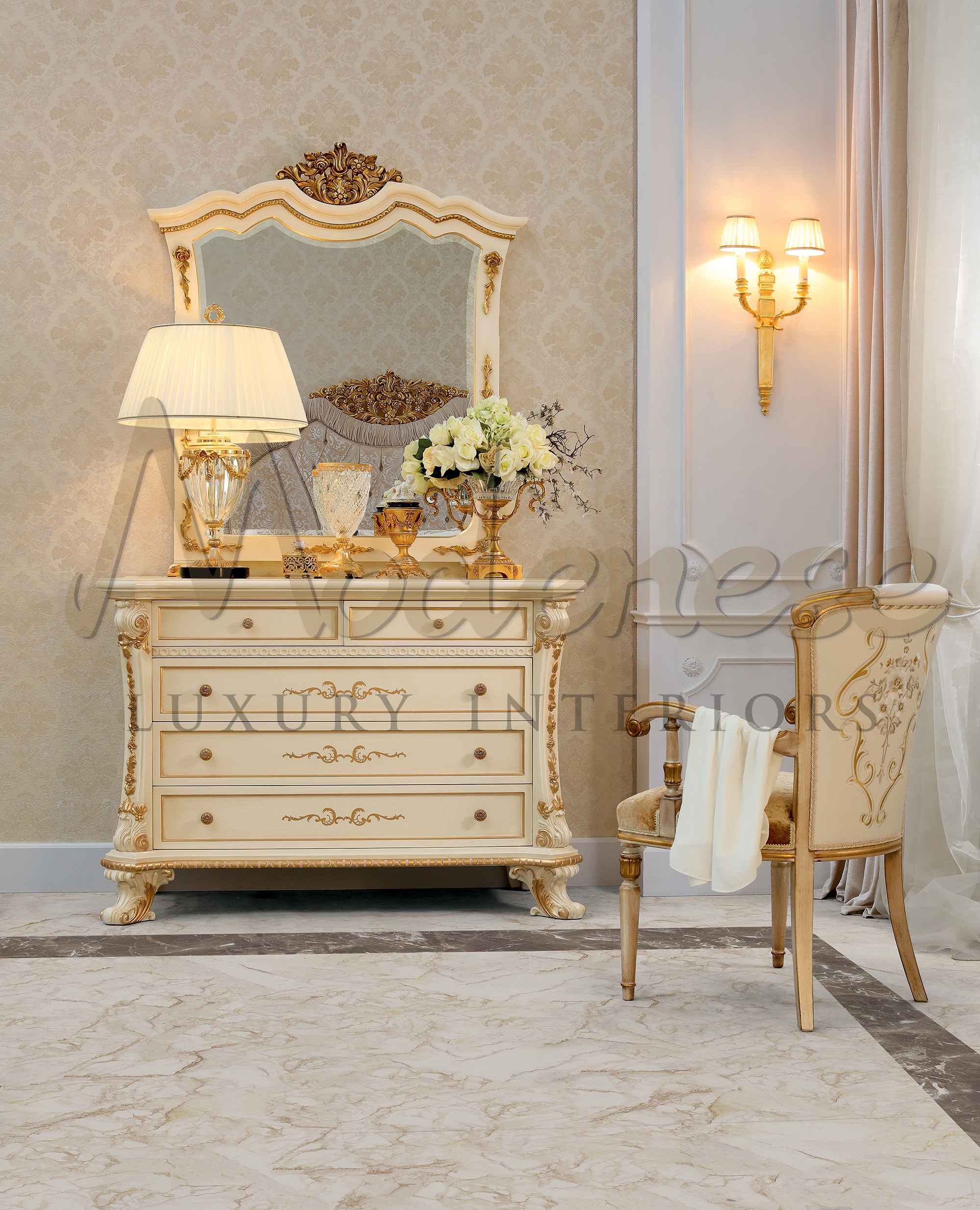 Luxury Bedroom Interior Design by MODENESE Luxury Interiors - Architizer