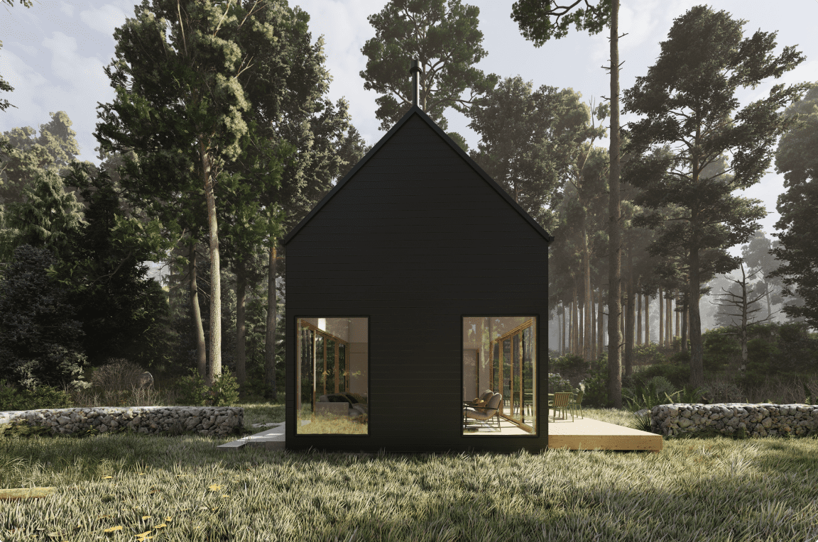Stone Wall House by HUTS - Architizer