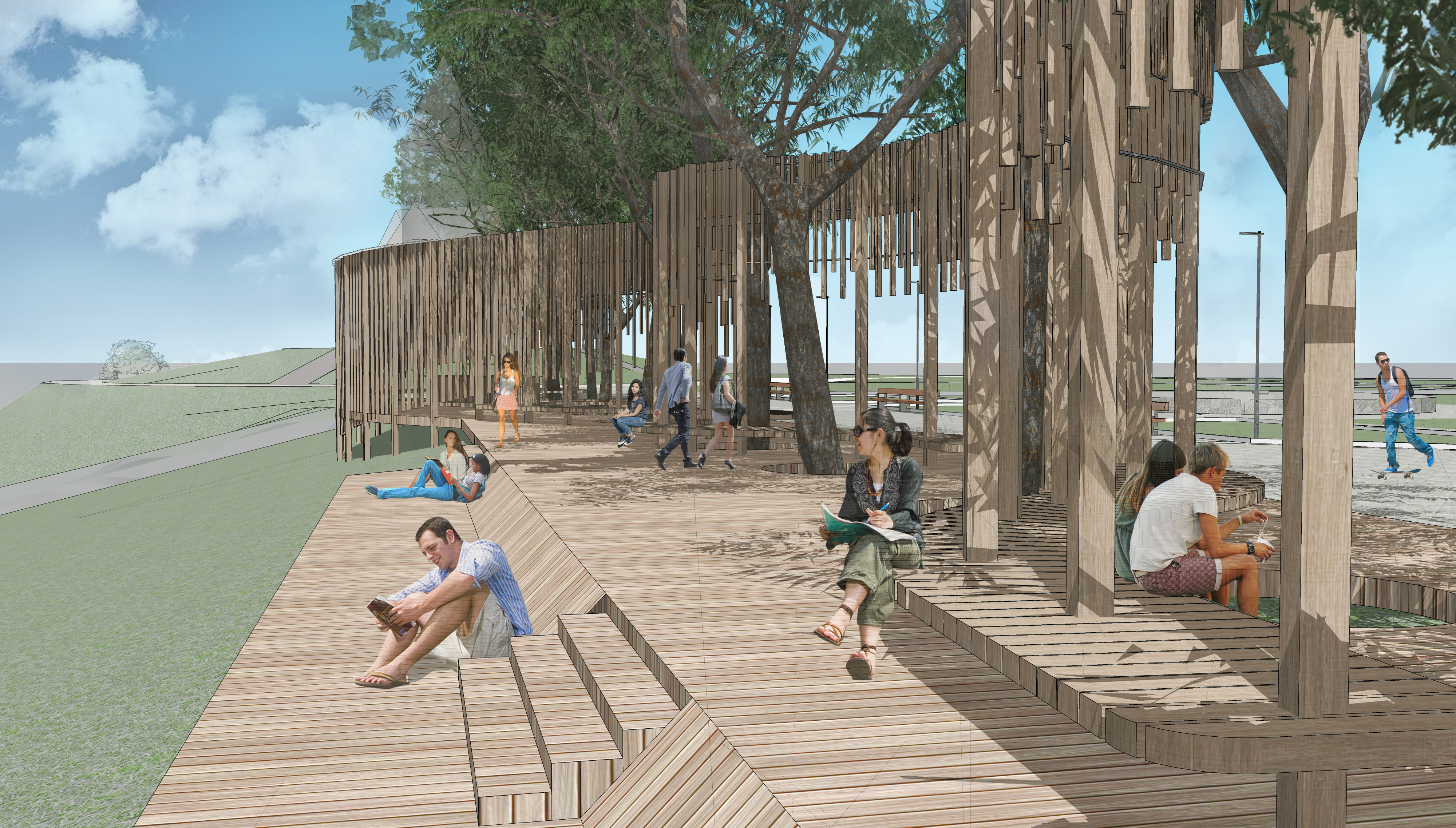 PAVILION «FENCING» - ARCHITECTURAL VINTAGE by OOO ADM (OOO Architecture ...