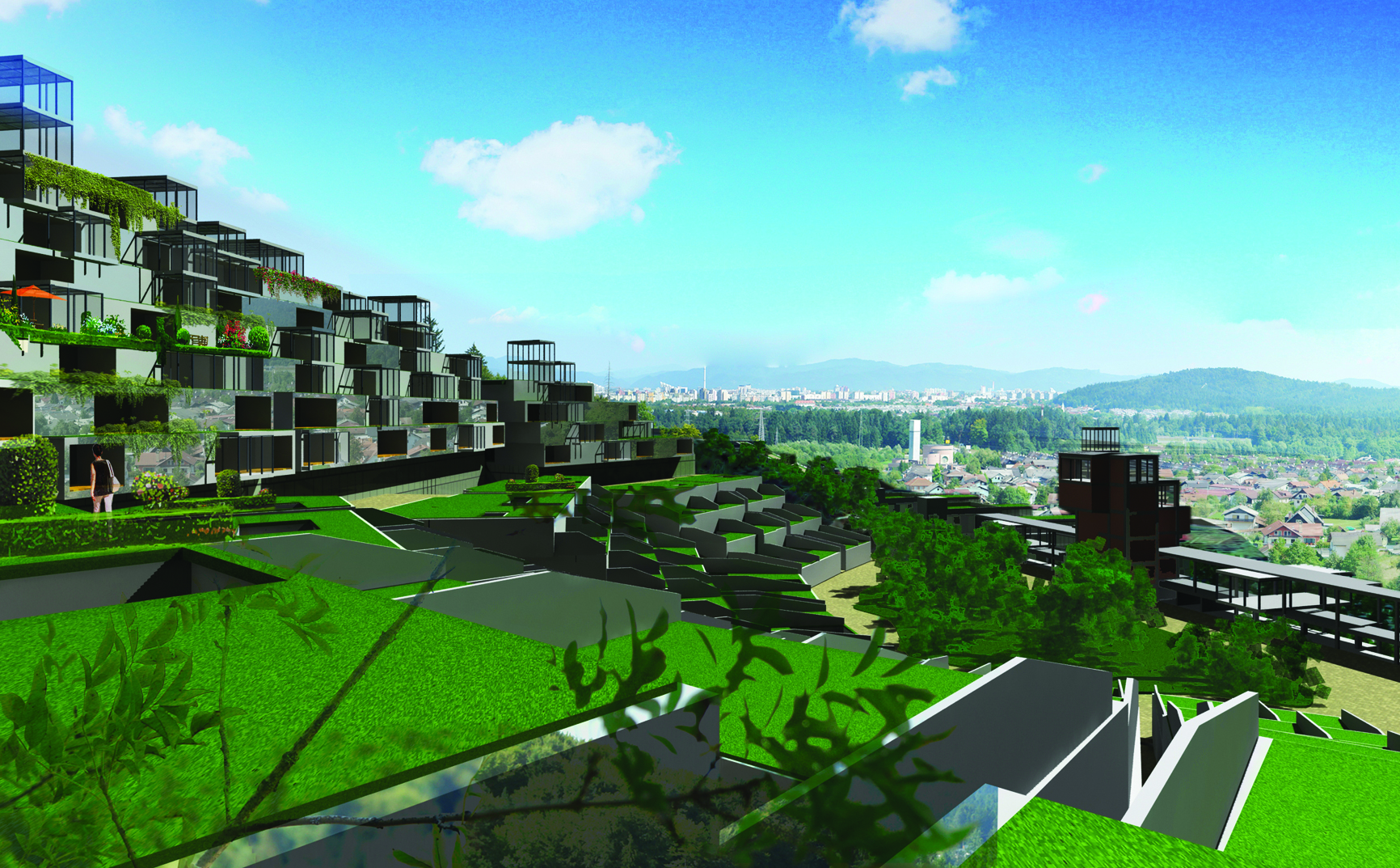 Public urban design competition for abandoned quarry in Podutik ...