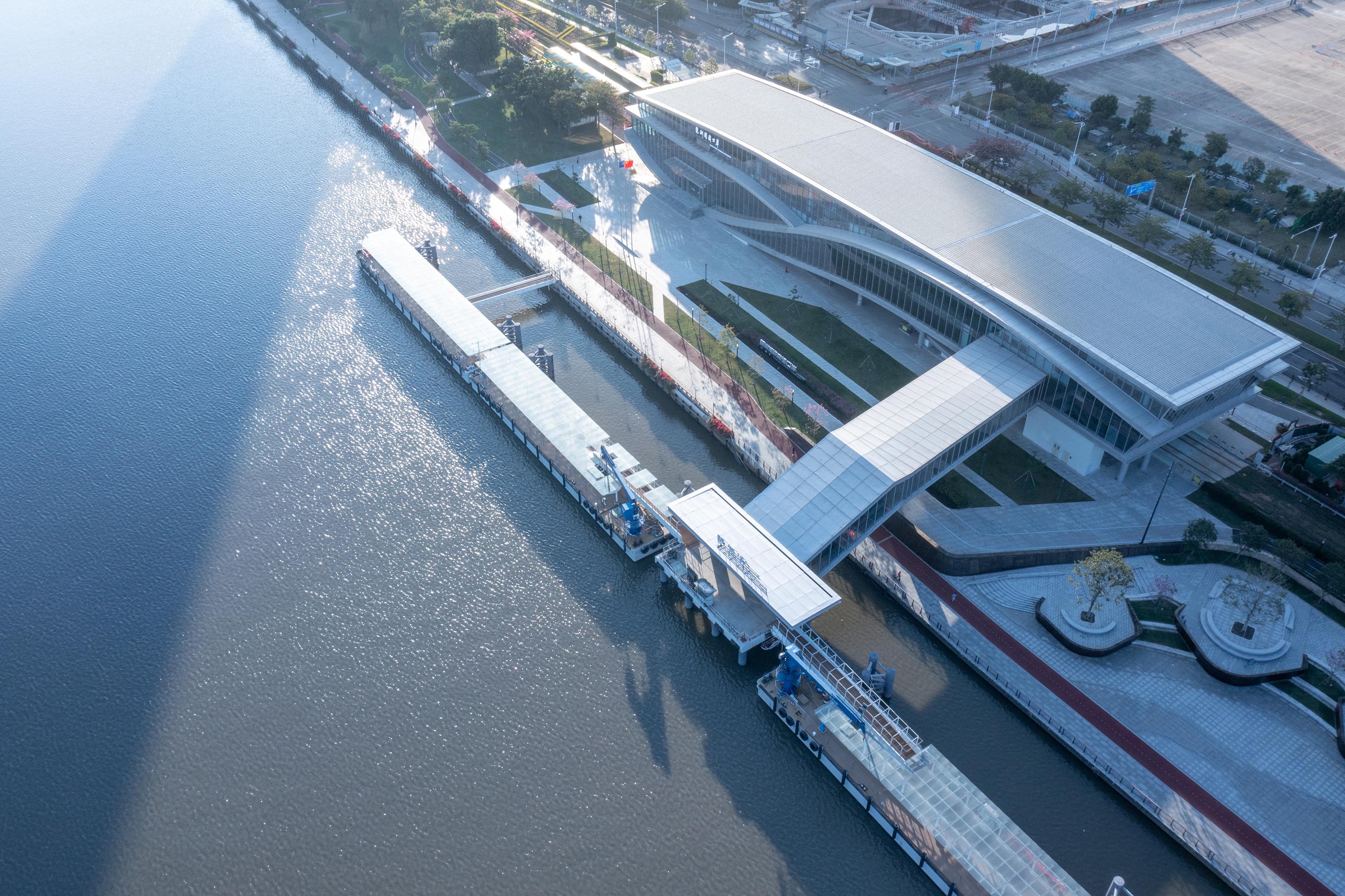 Pazhou Ferry Terminal Guangzhou by XAA JANSON XIAN ARCHITECT+ASSOCIATES ...