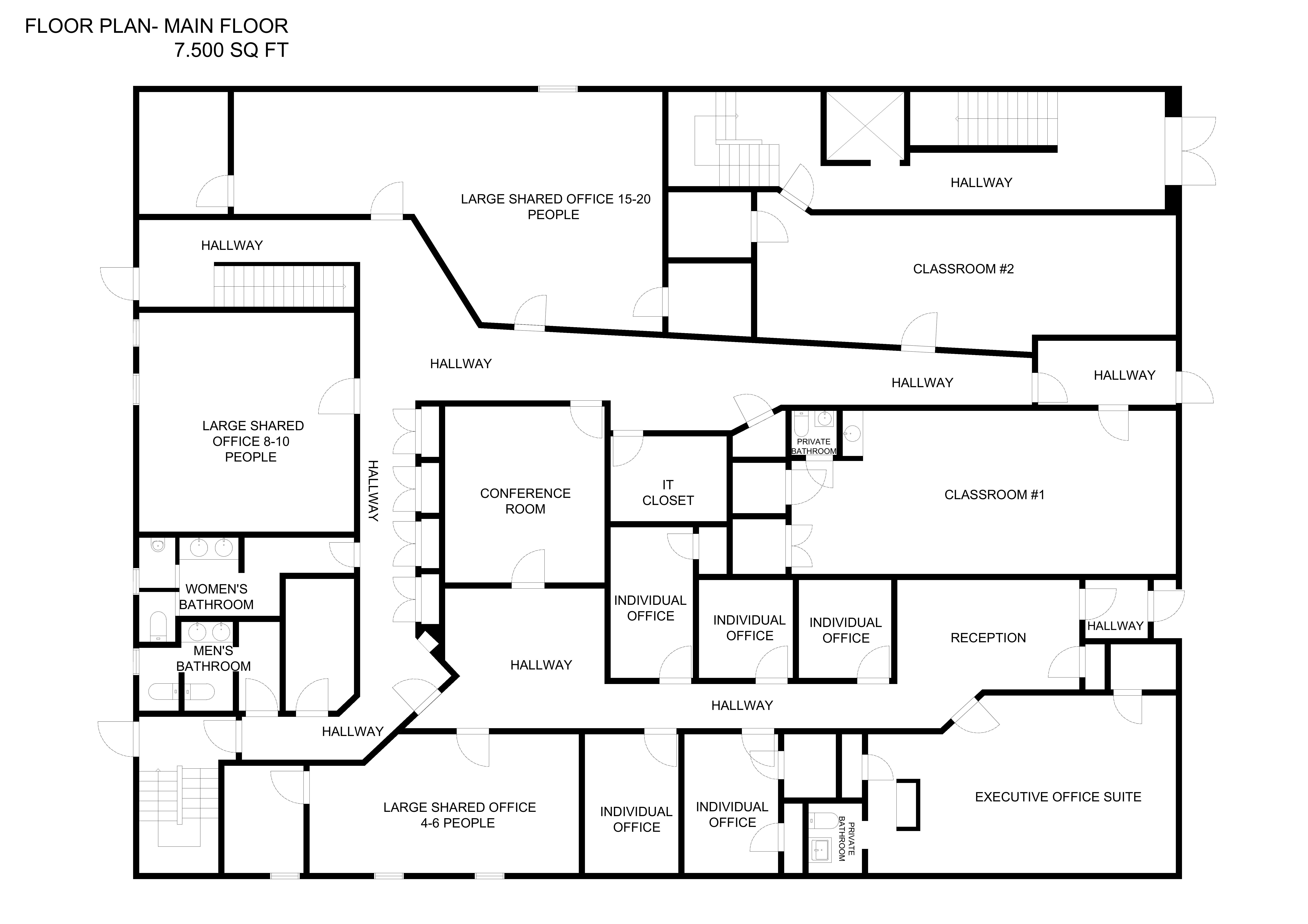 2D Apartment Floor Plans by The 2D3D Floor Plan Company - Architizer