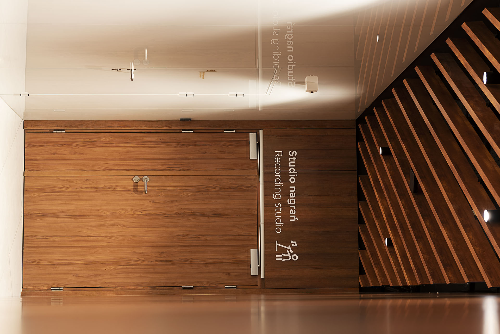 Wayfinding system for Cavatina Hall (concert hall) in Bielsko-Biała by ...