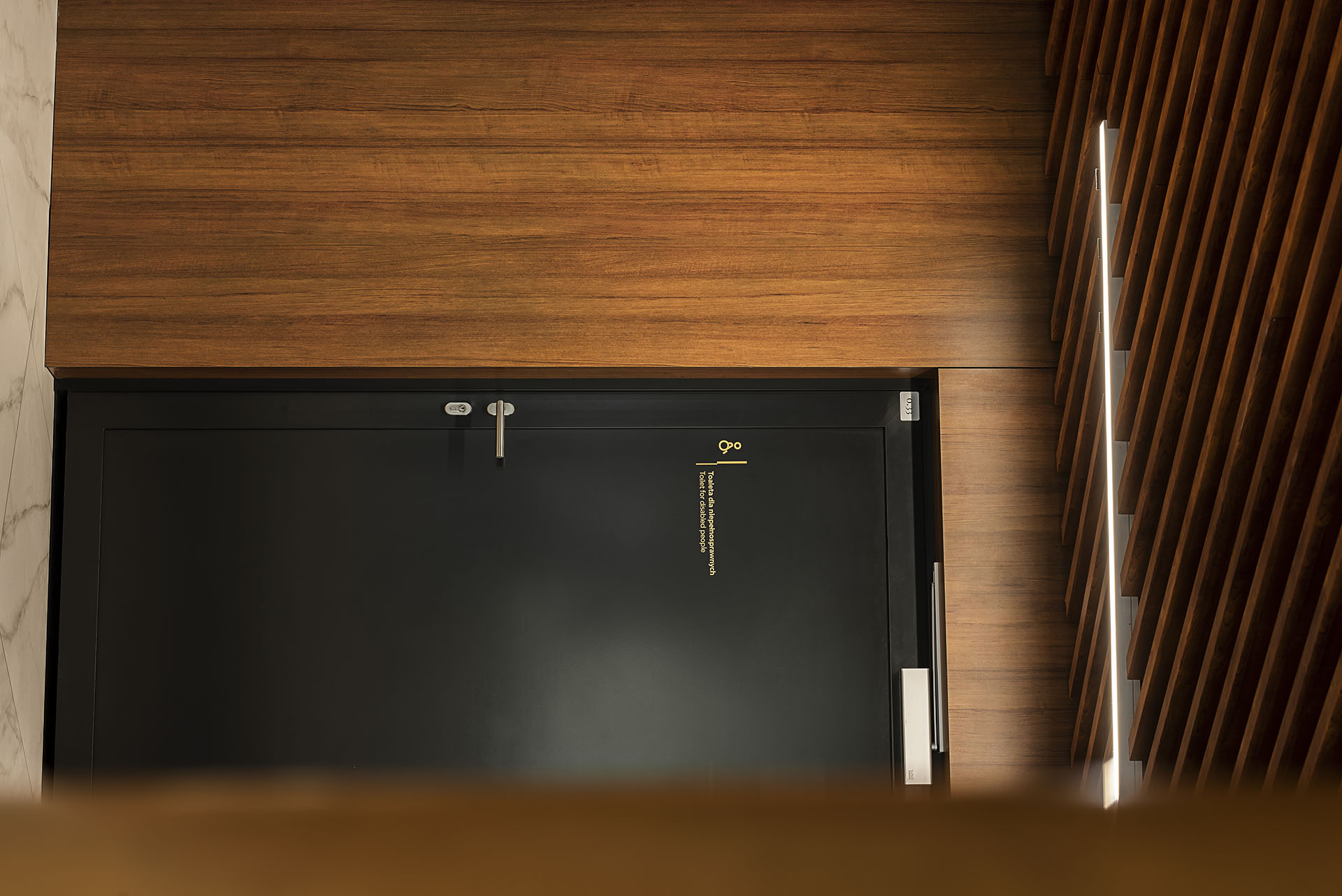 Wayfinding system for Cavatina Hall (concert hall) in Bielsko-Biała by ...