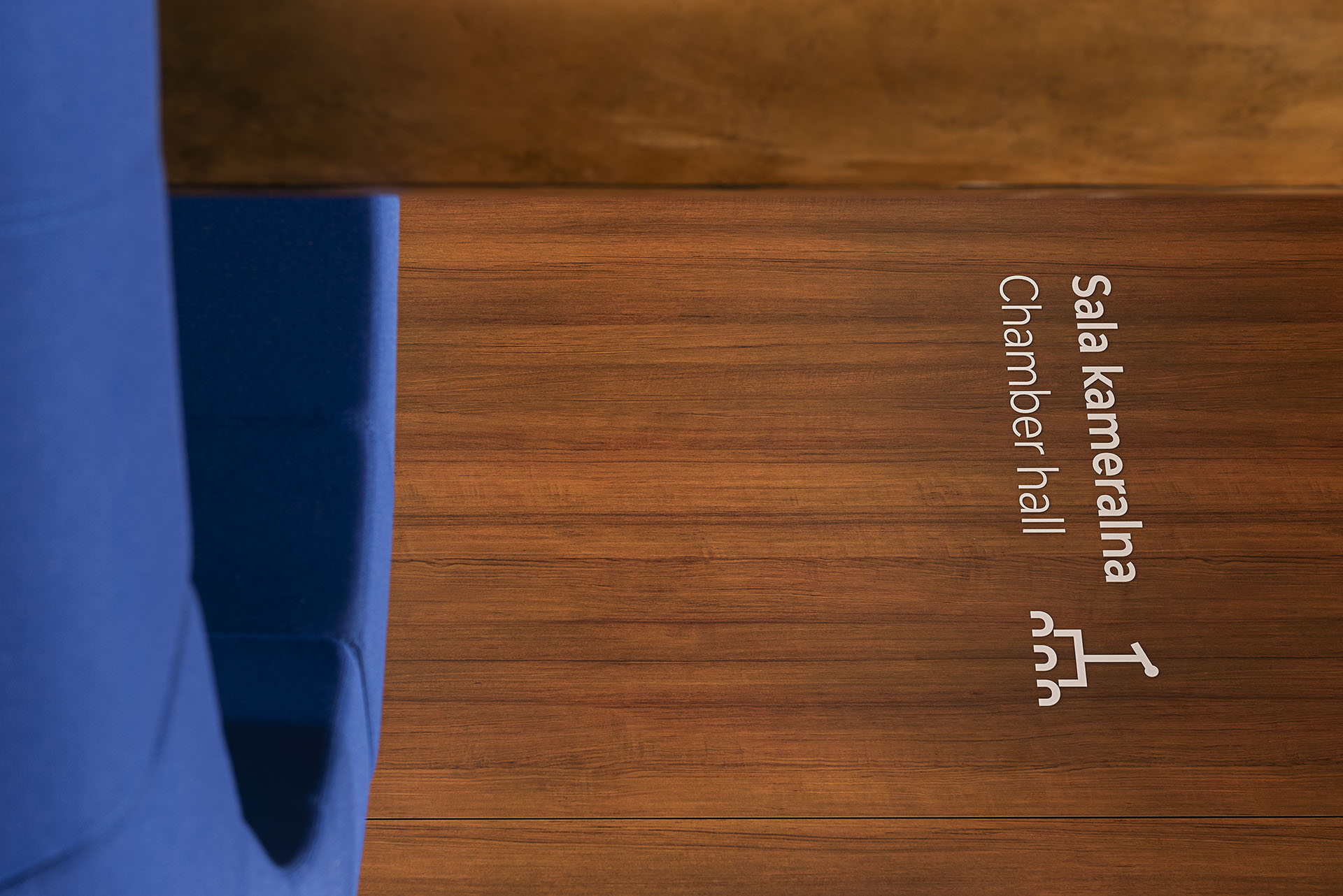 Wayfinding system for Cavatina Hall (concert hall) in Bielsko-Biała by ...