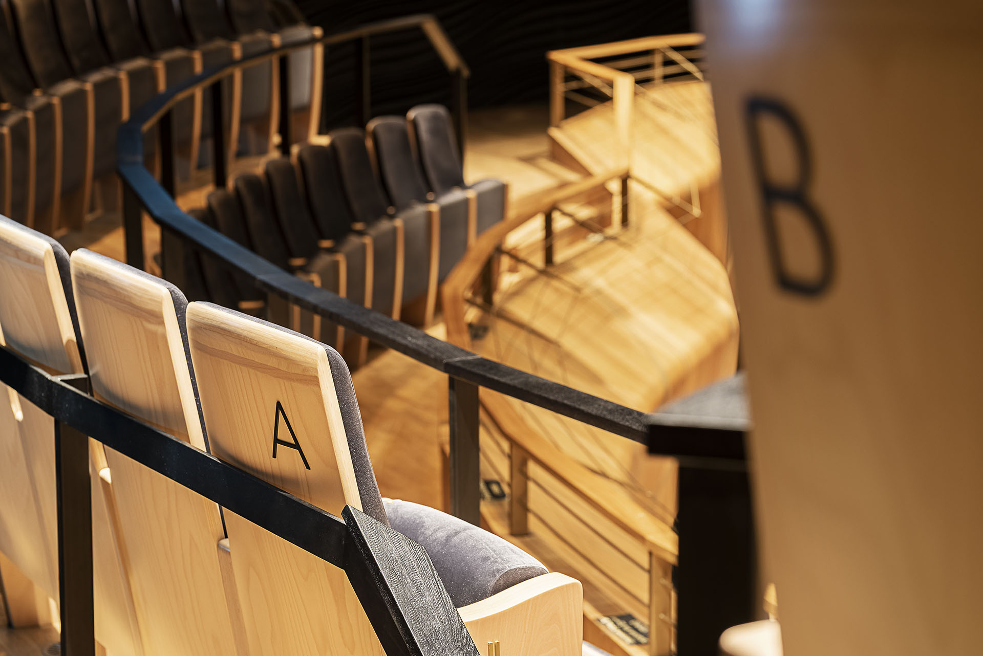 Wayfinding system for Cavatina Hall (concert hall) in Bielsko-Biała by ...