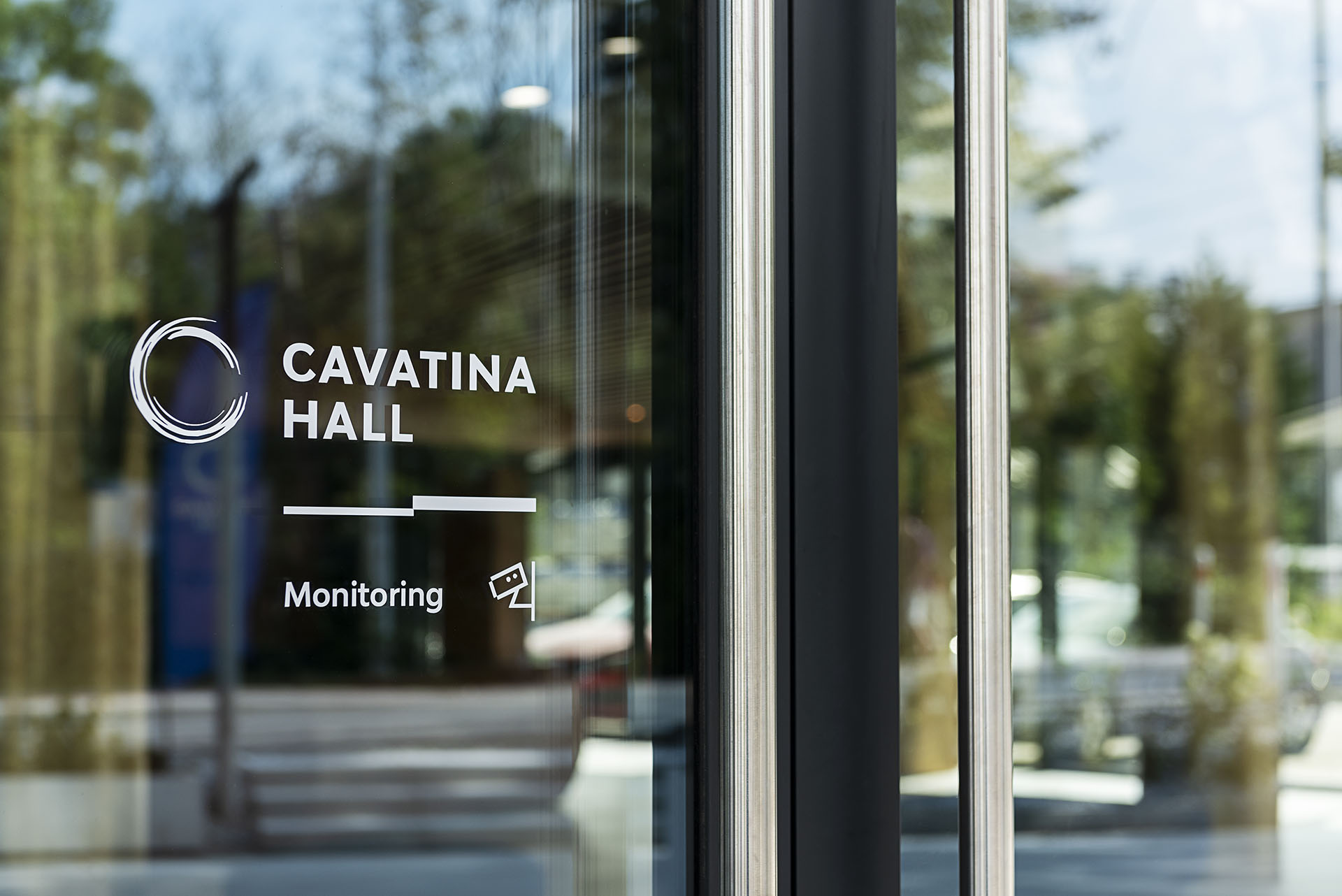 Wayfinding system for Cavatina Hall (concert hall) in Bielsko-Biała by ...