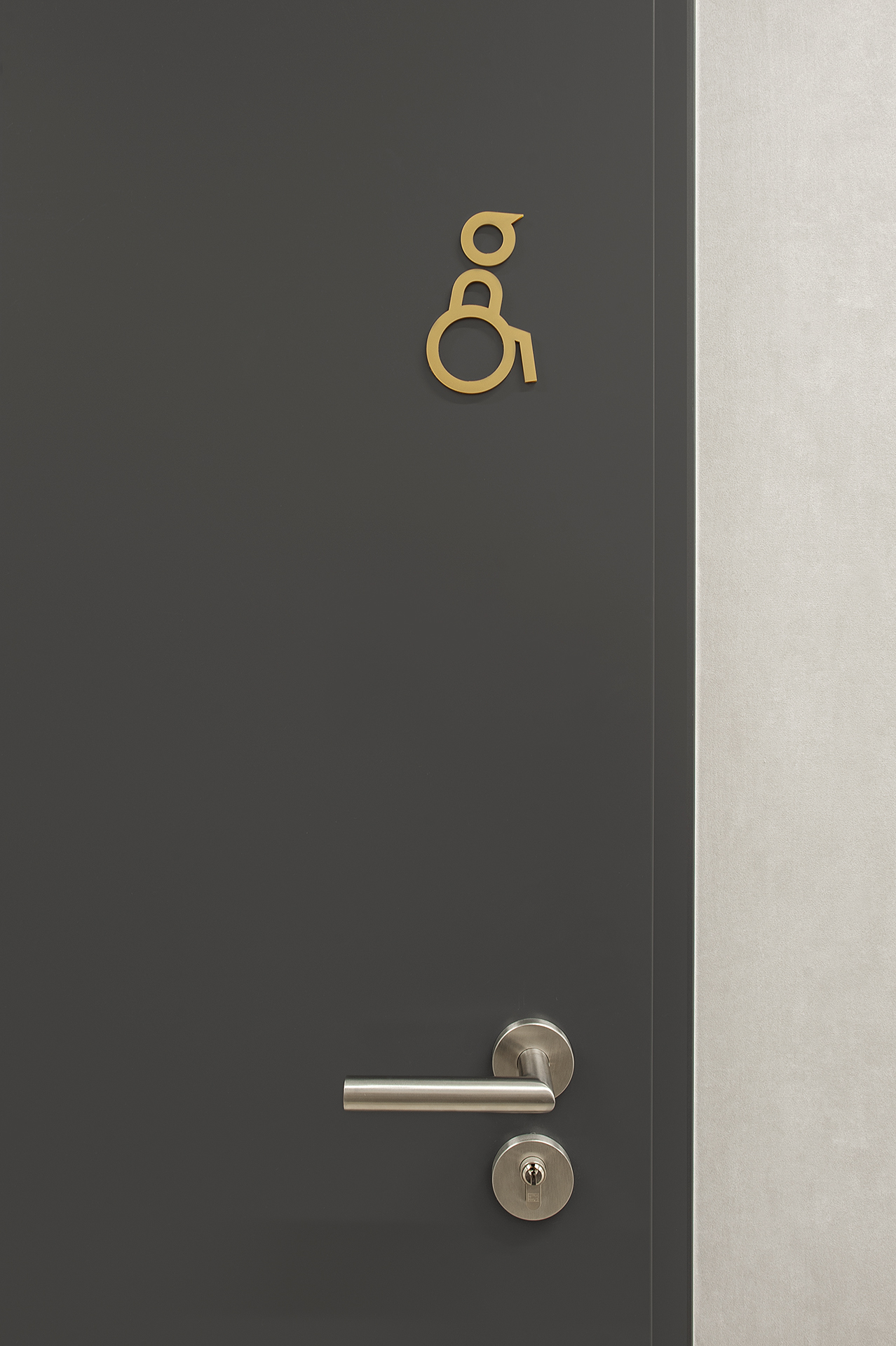 Wayfinding system & environmental graphics for Format office building ...