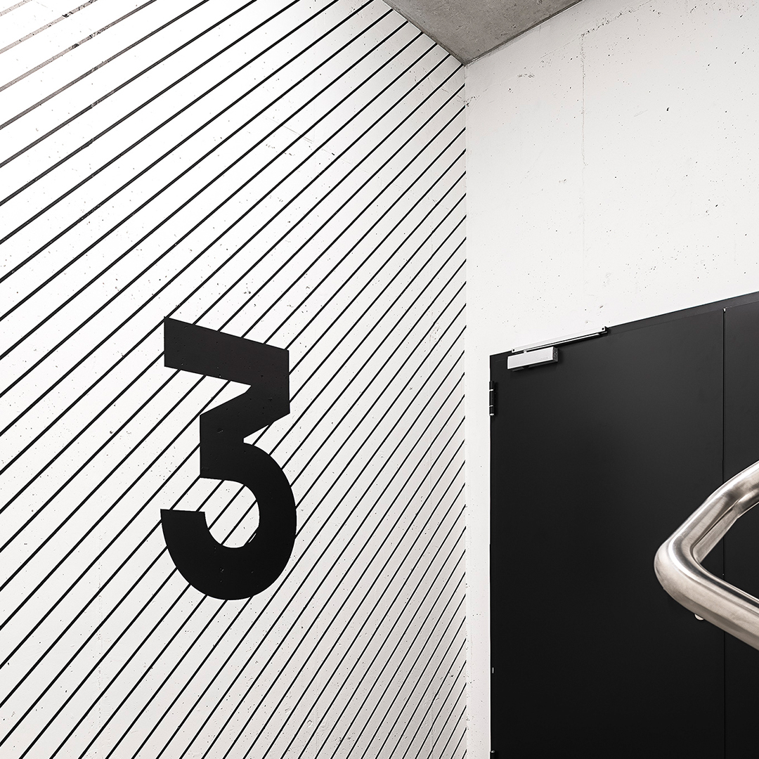 Wayfinding system for The Park Cracow office complex by blank studio ...