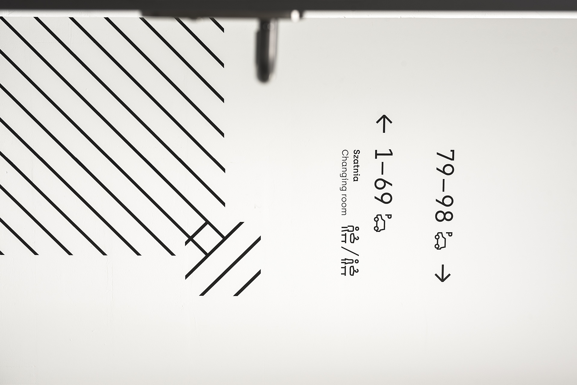Wayfinding system for The Park Cracow office complex by blank studio ...