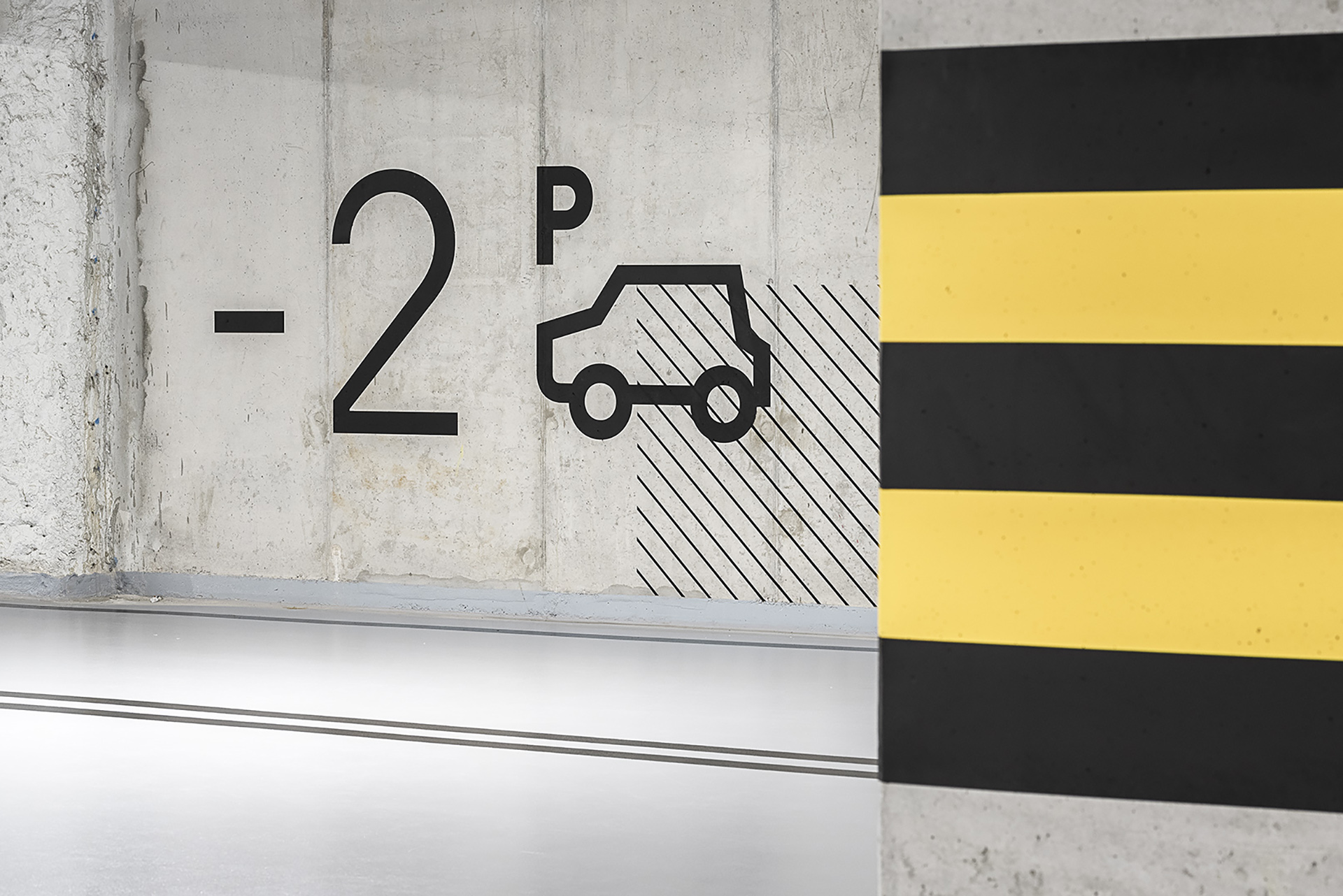 Wayfinding system for The Park Cracow office complex by blank studio ...
