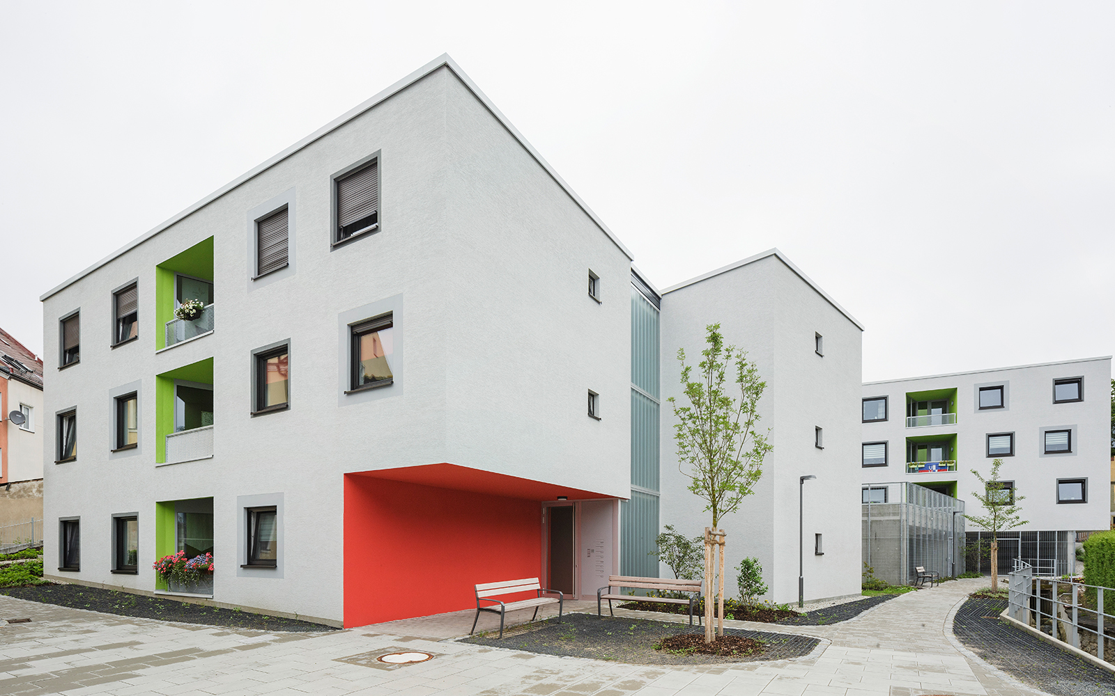 IQ Experimental Subsidized Housing in Selb, Germany (IQ innerstädtische ...