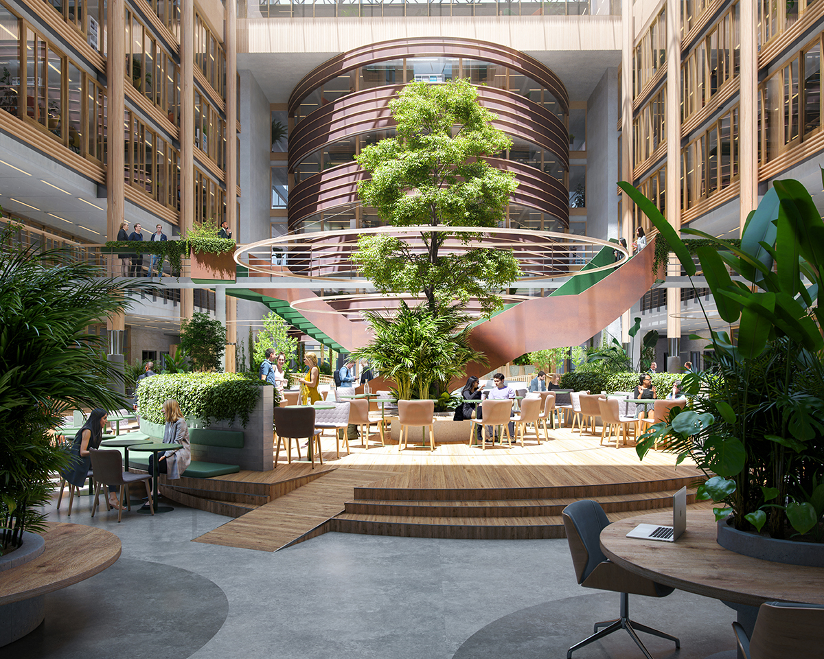 Office EDGE Stadium by atelier PRO architekten - Architizer