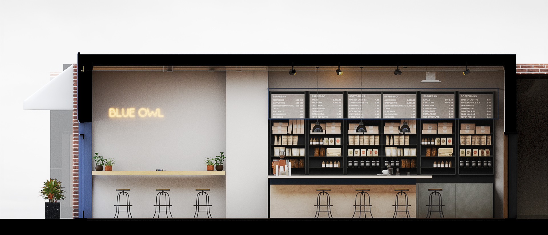 Blue Owl Cafe by Hazal Gulsan Atelier - Architizer