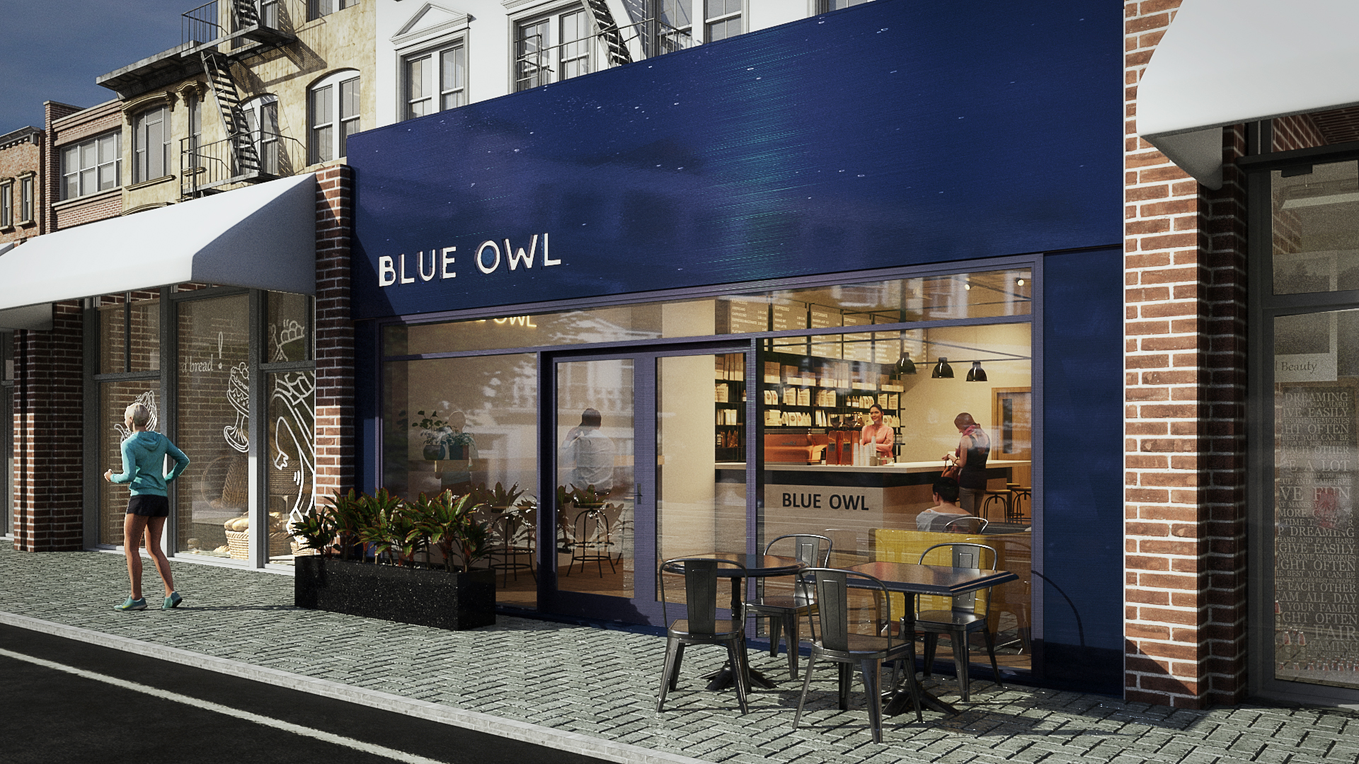 Blue Owl Cafe by Hazal Gulsan Atelier - Architizer