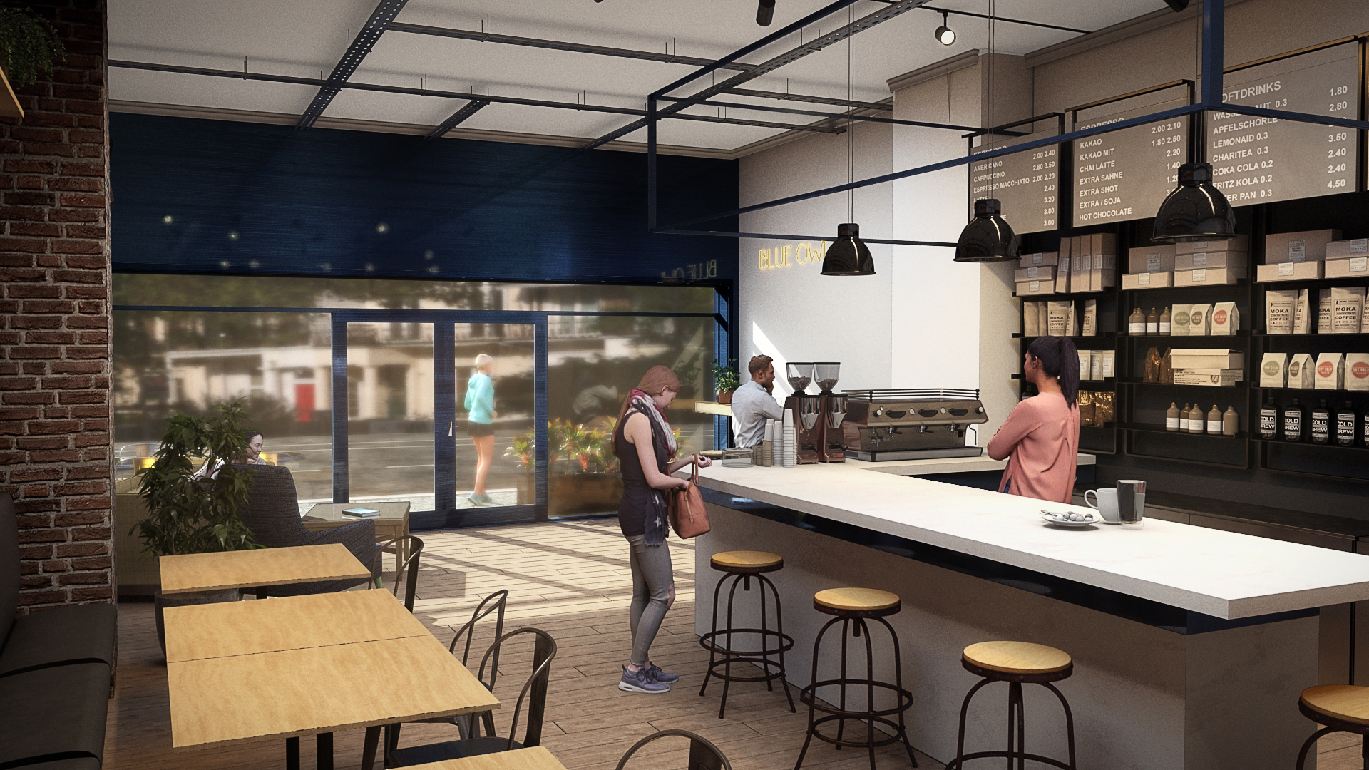 Blue Owl Cafe by Hazal Gulsan Atelier - Architizer