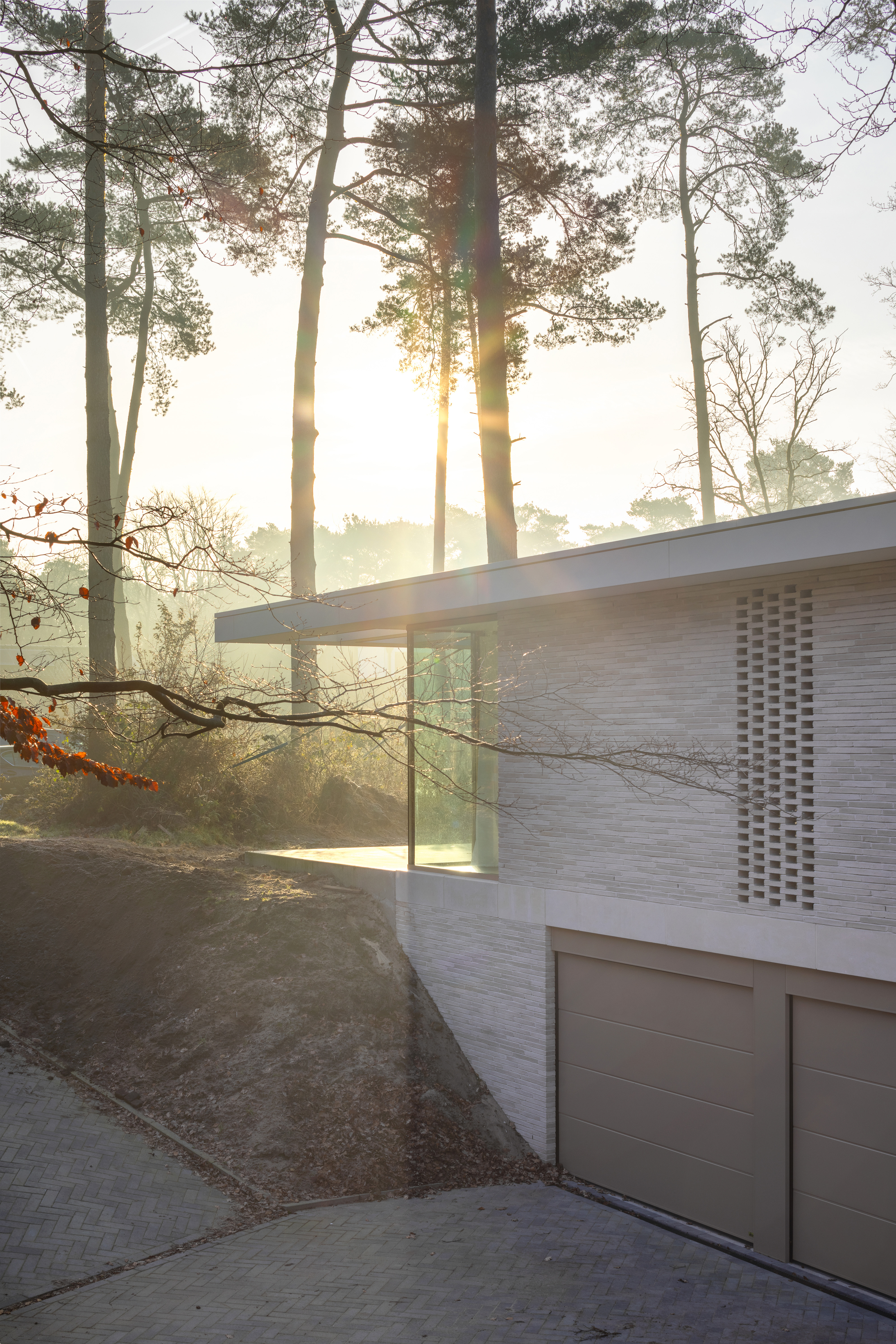 Clear lines in the forest by Engel Architecten - Architizer