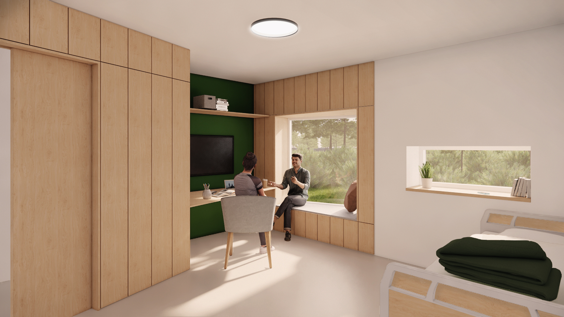 Psychiatry unit at Odense University Hospital by AART - Architizer