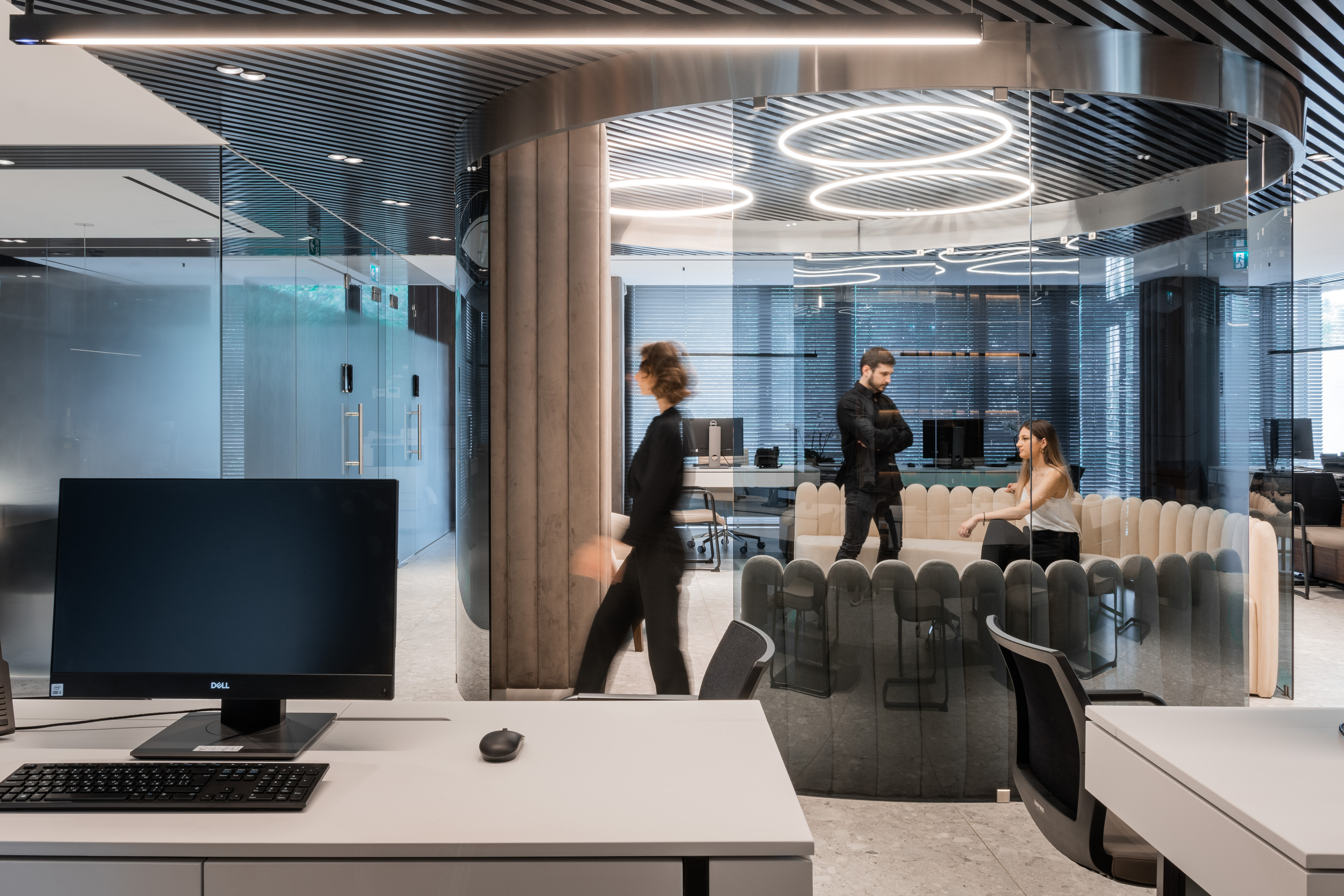 GBG HEADQUARTERS. OFFICE SPACES AND RECEPTION by AB+Partners - Architizer