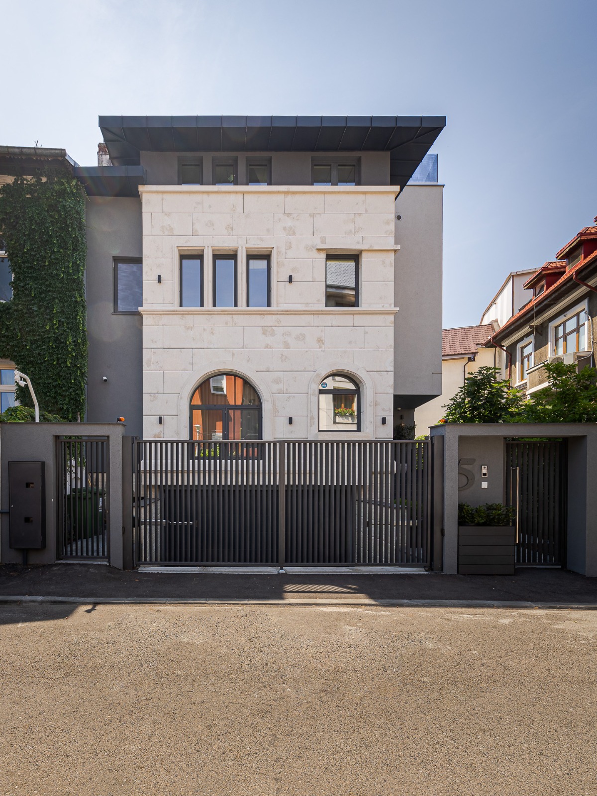 House in the historic center of Bucharest by AB+Partners - Architizer