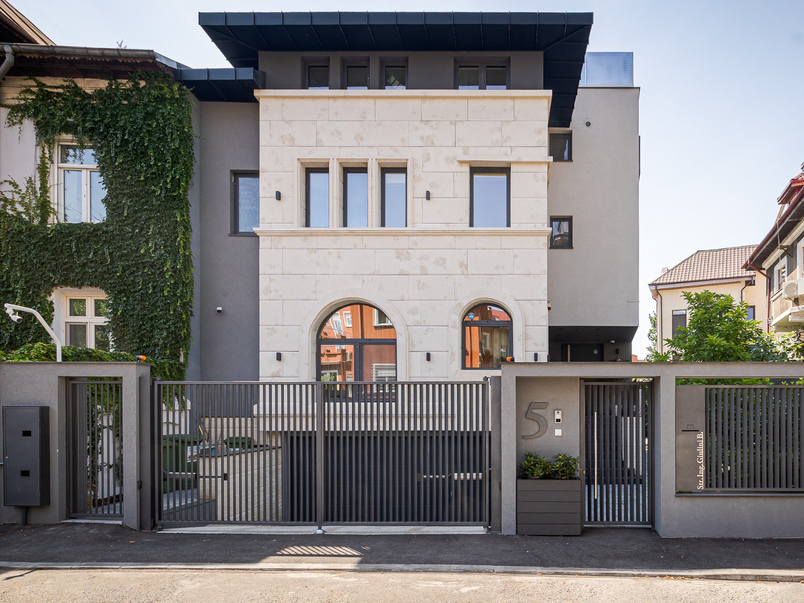House in the historic center of Bucharest by AB+Partners - Architizer