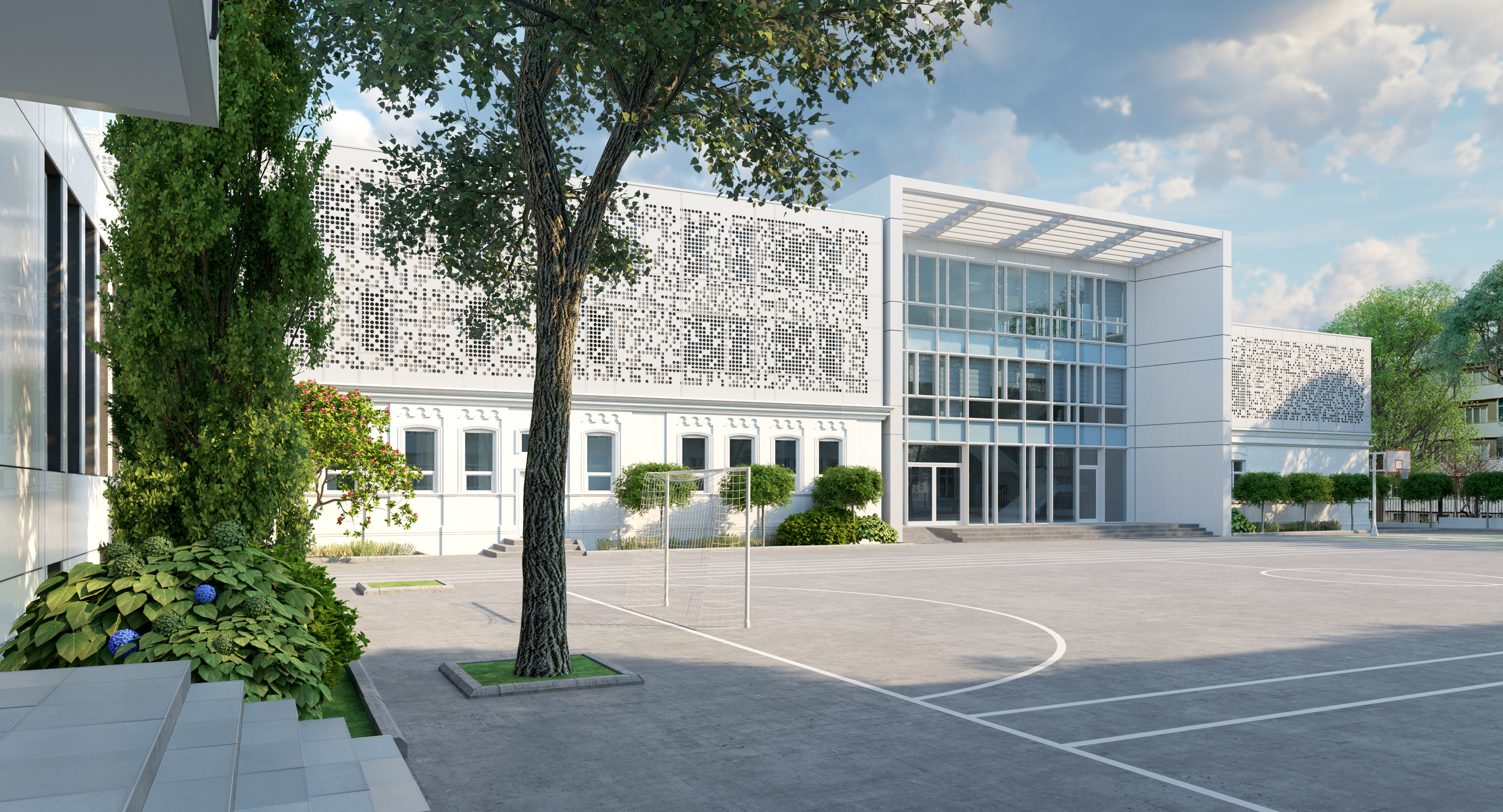 School renovation by Architectural Studio DIZARH - Architizer