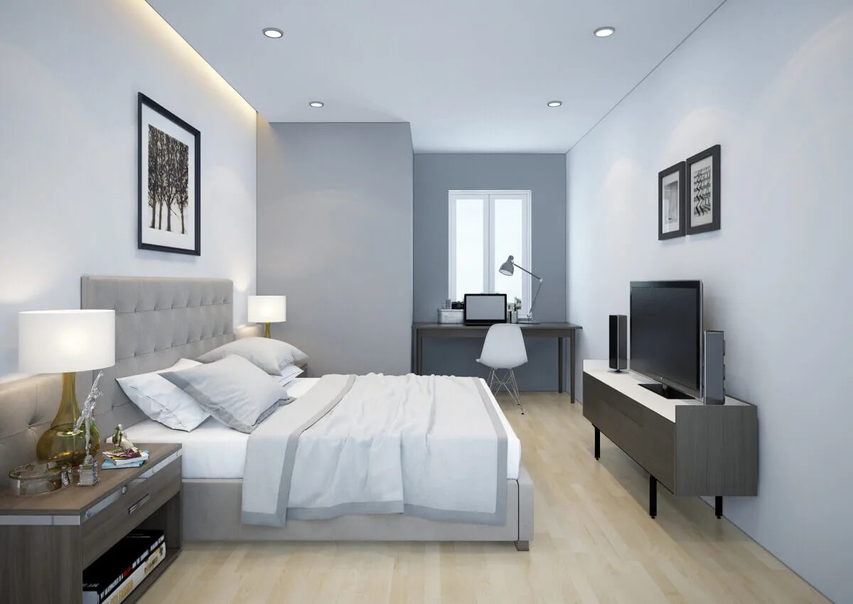 3D Bedroom Rendering Services by The 2D3D Floor Plan Company - Architizer