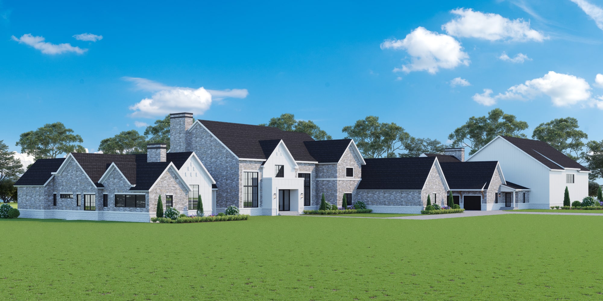 3D House Elevation Rendering - Photorealistic & Beautiful by The 2D3D ...
